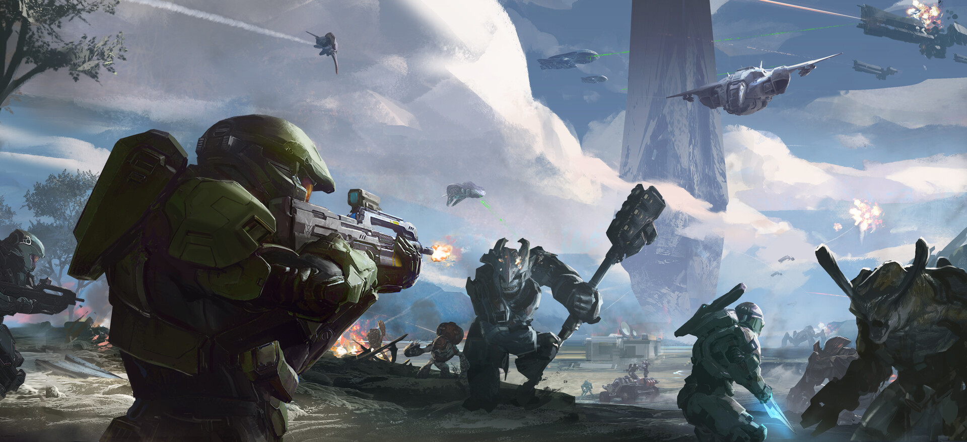 ArtStation - Halo Pitch Illustrations