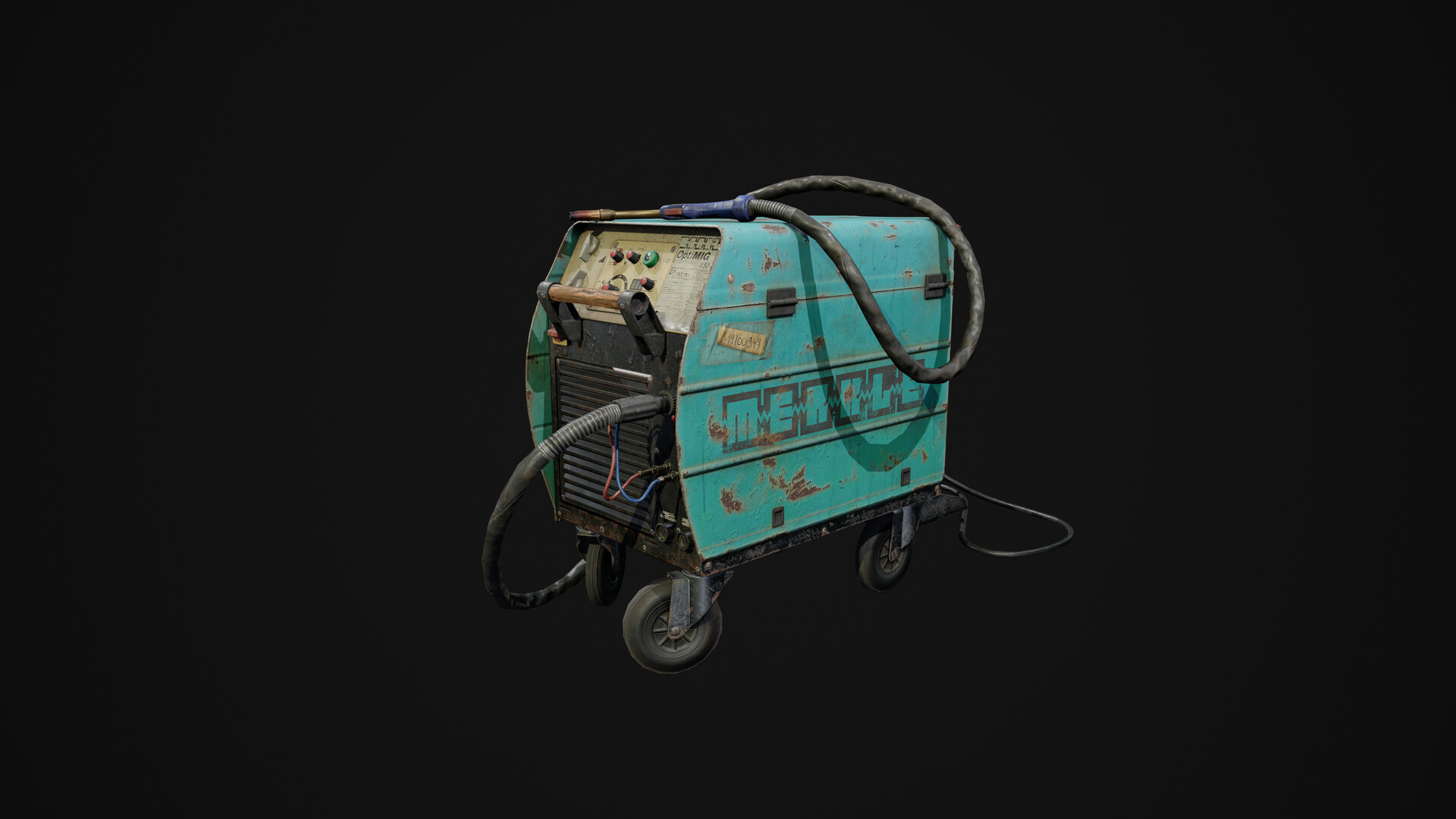 ArtStation - Welding Machine Prop For game