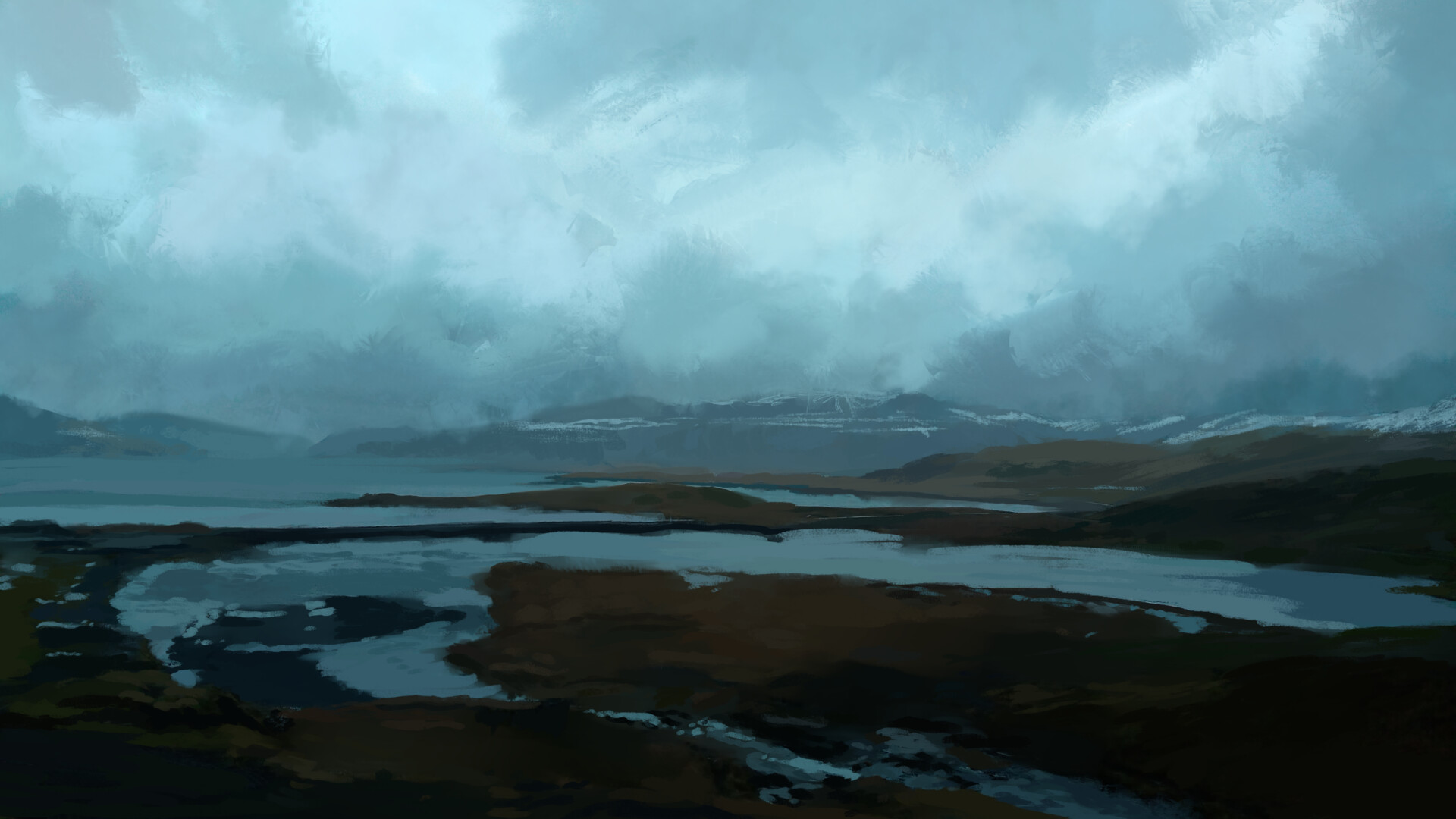 Andrea Carbone Art - Terra Uno: The Land of the Gods