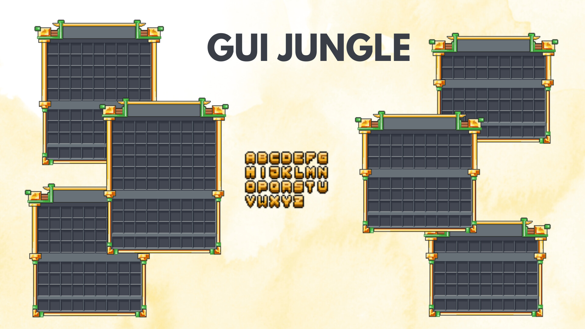 ArtStation - Jungle GUI