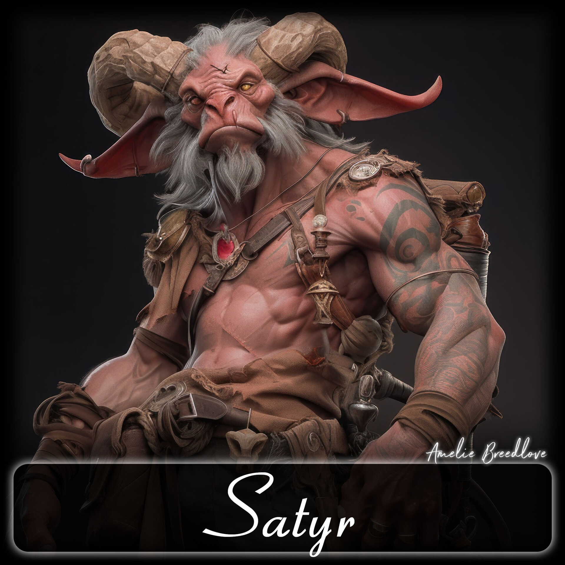 ArtStation - 200 Satyr Reference Pack | 4K | v.11