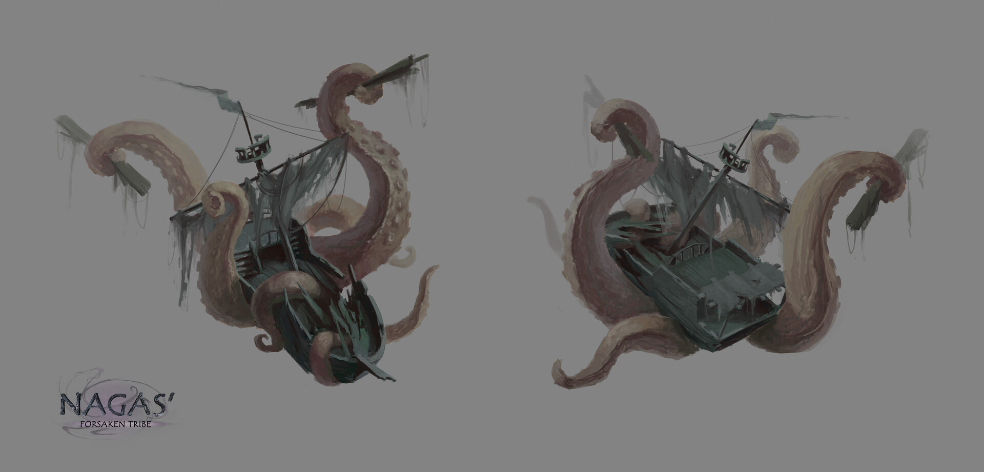 ArtStation - marine ship concept art