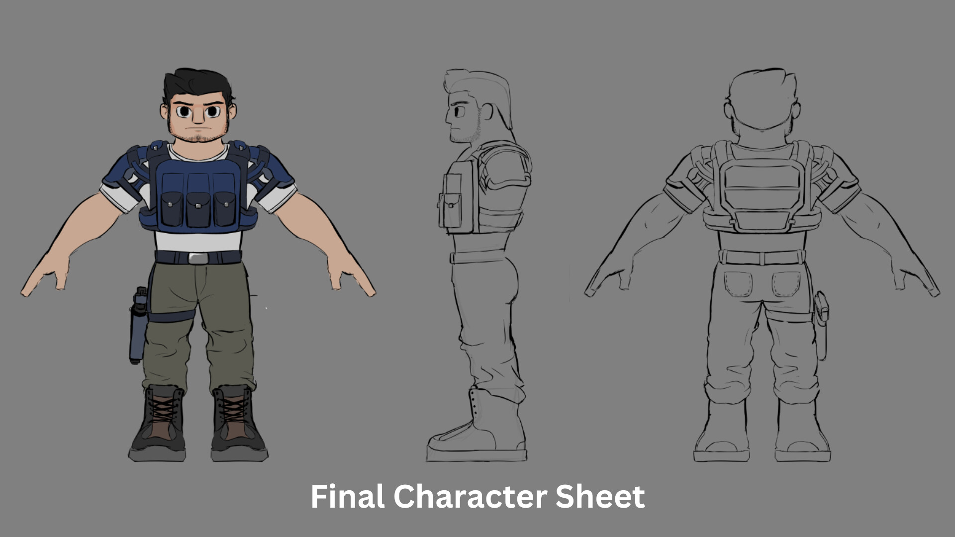 ArtStation - Character Designs for Unnamed Short Film