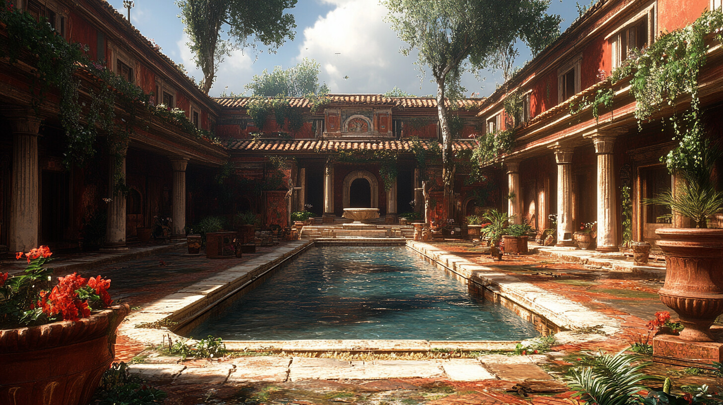 Concept Art - +300 Roman Environment Concept (4k)