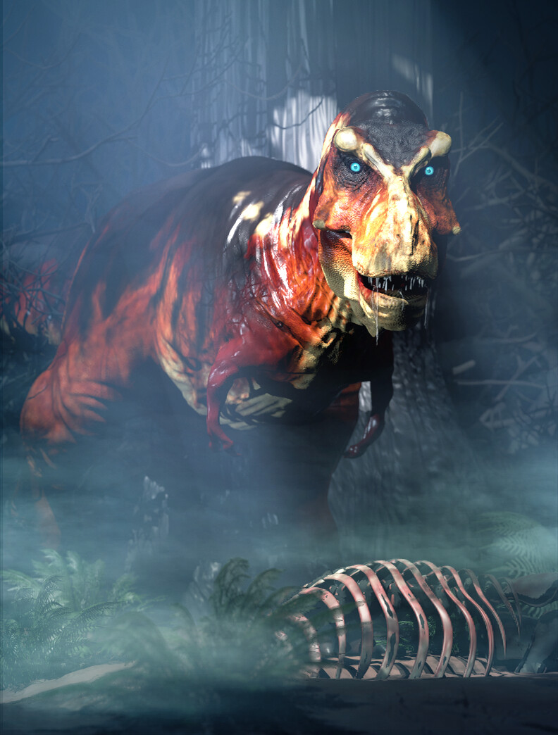 ArtStation - Tyrannosaurus rex