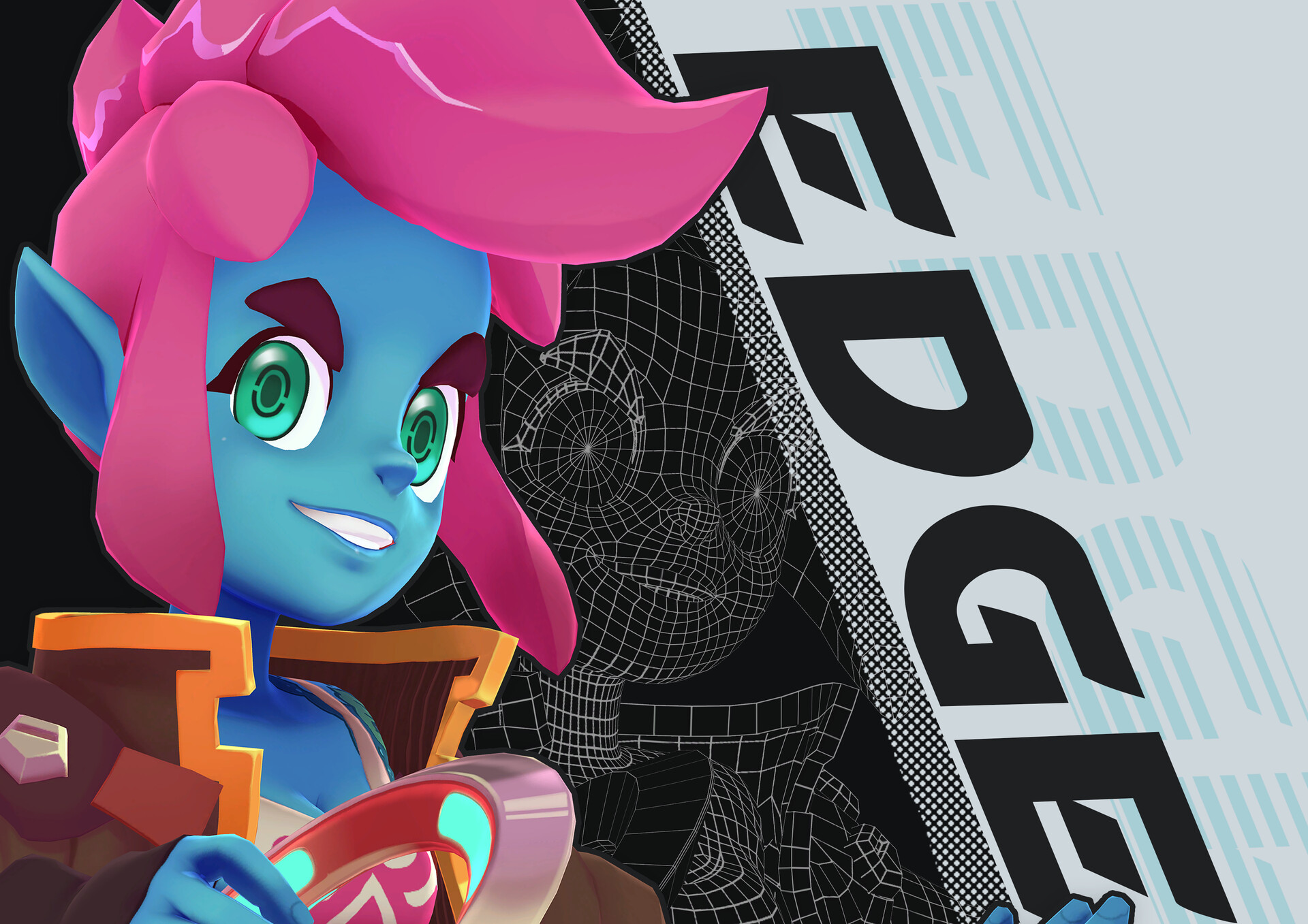 ArtStation - Edge Loop [Edge] Character Model