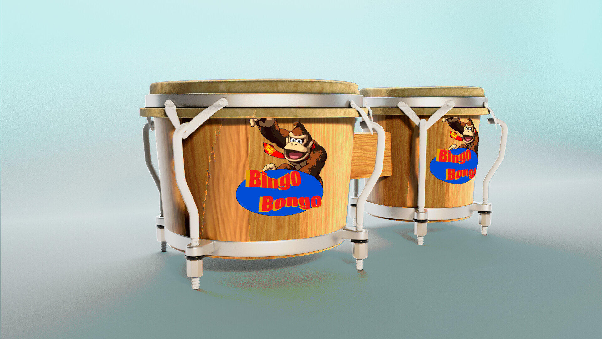 ArtStation - Bongos Model