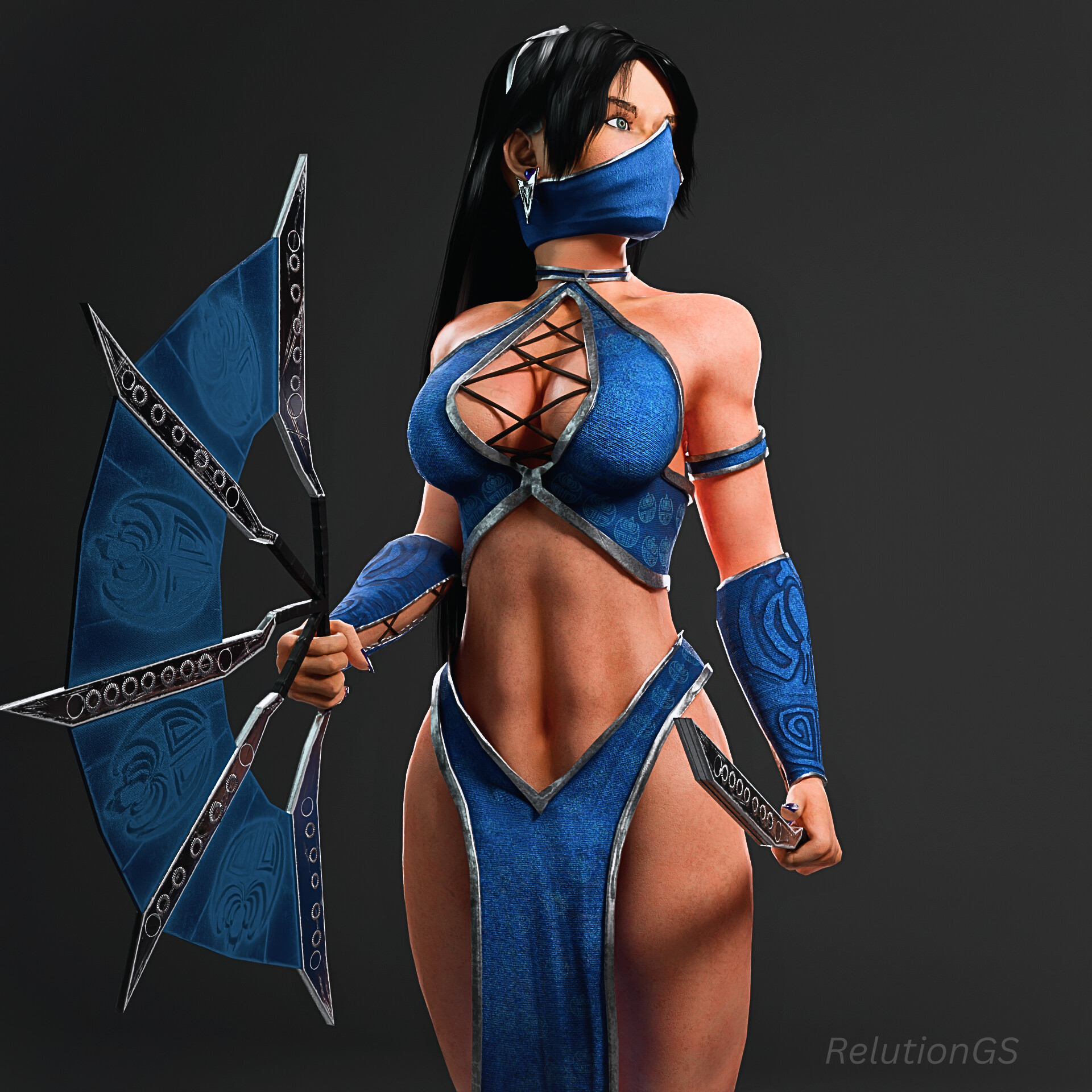 ArtStation - Kitana - Mortal Kombat