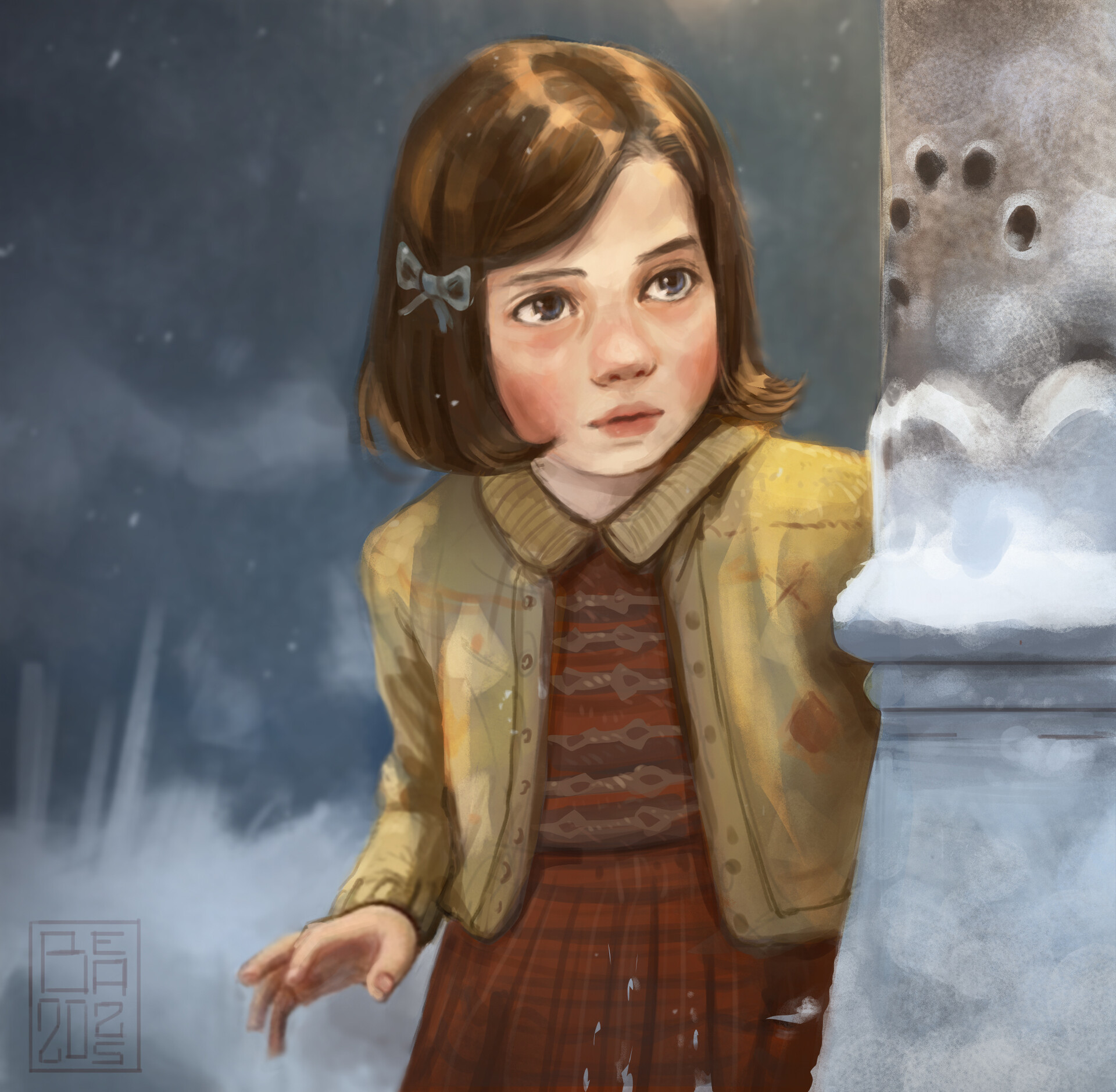 ArtStation - Narnia frame study warmup