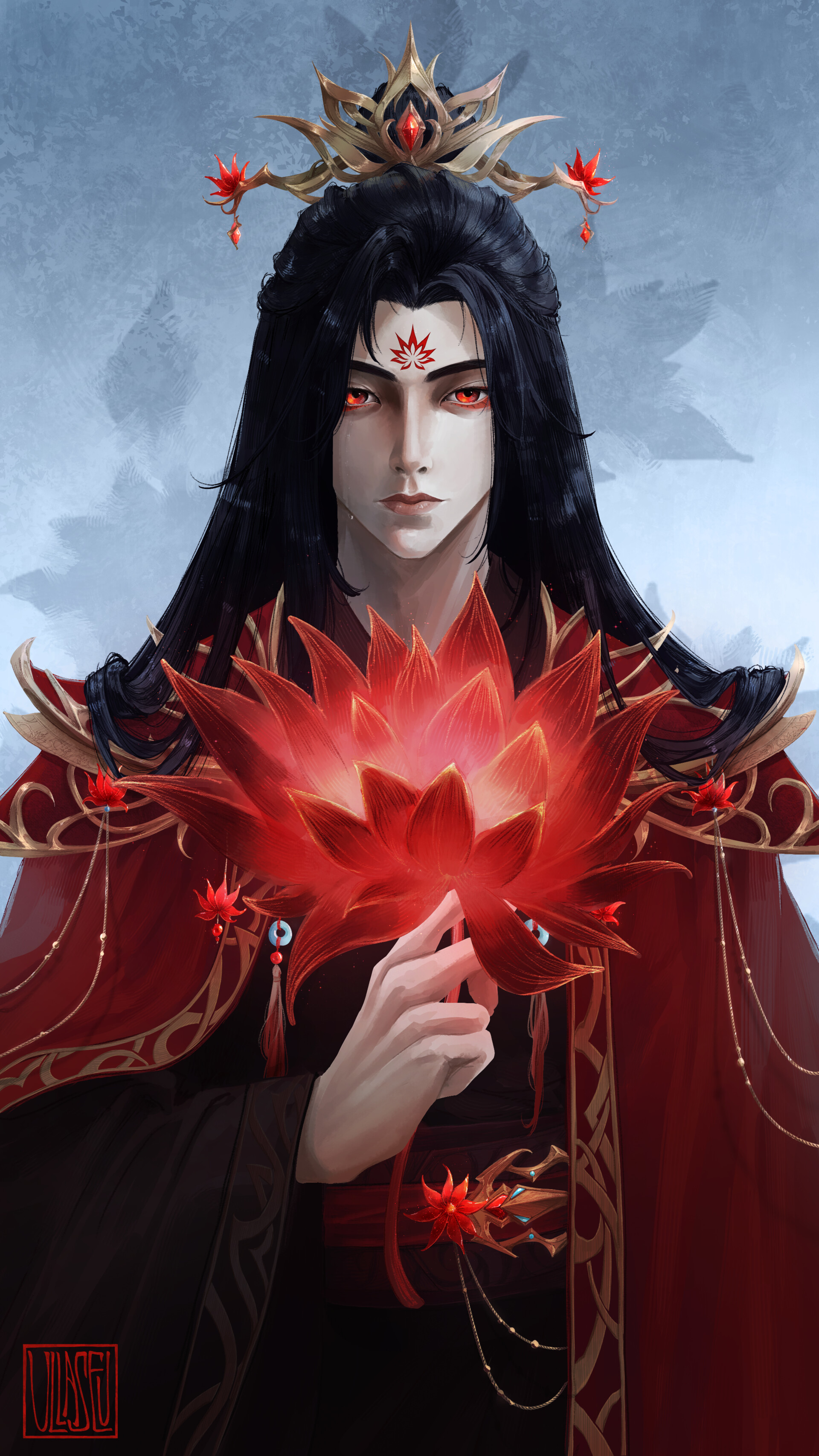 ArtStation - Red Lotus Demon Venerable