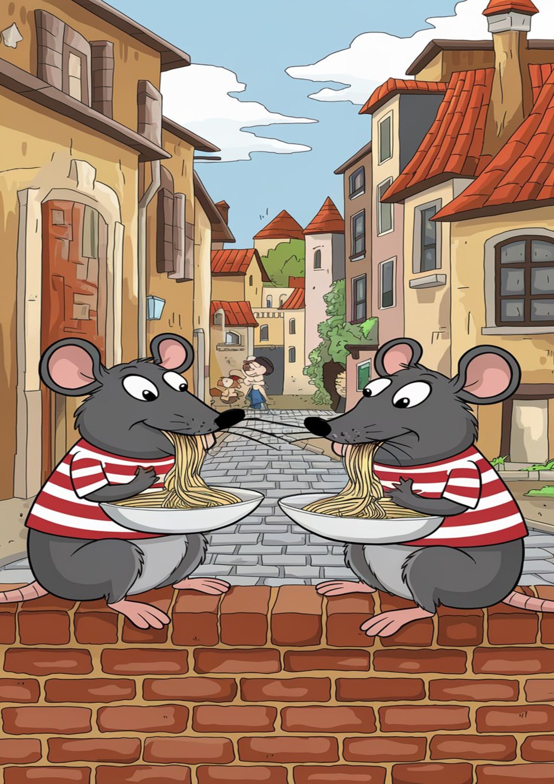 ArtStation - "Rats in Italy"