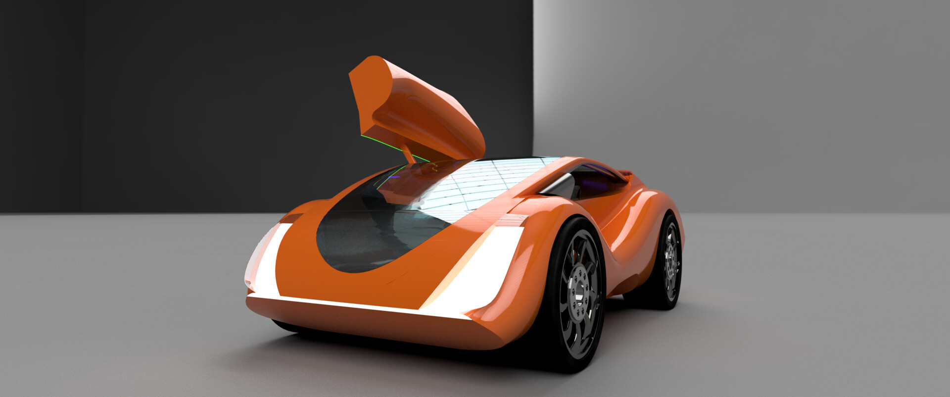 ArtStation - Personal Vehicle Project: Autonomous Sports Car