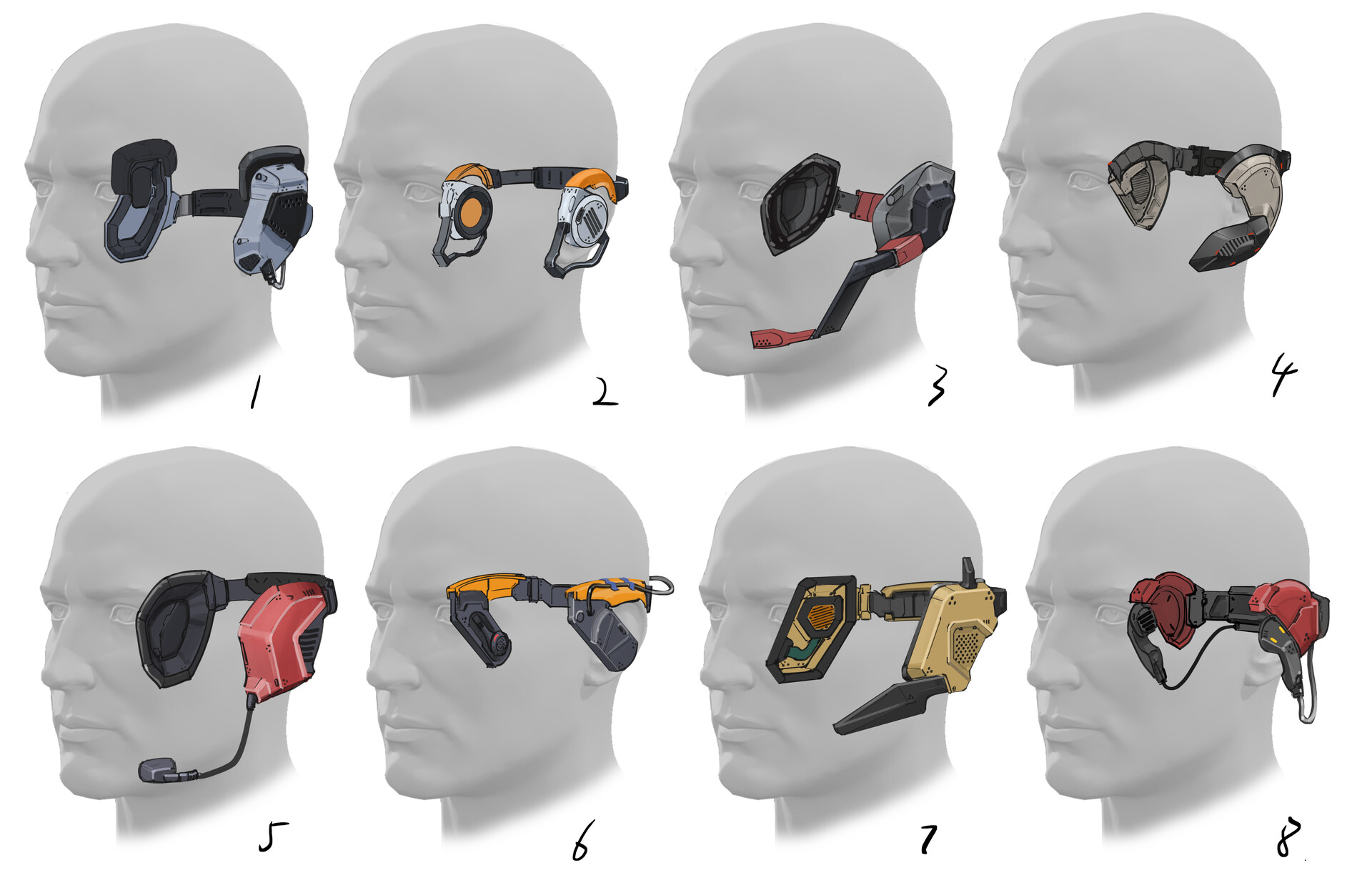 Longque Chen - The Callisto Protocol - props