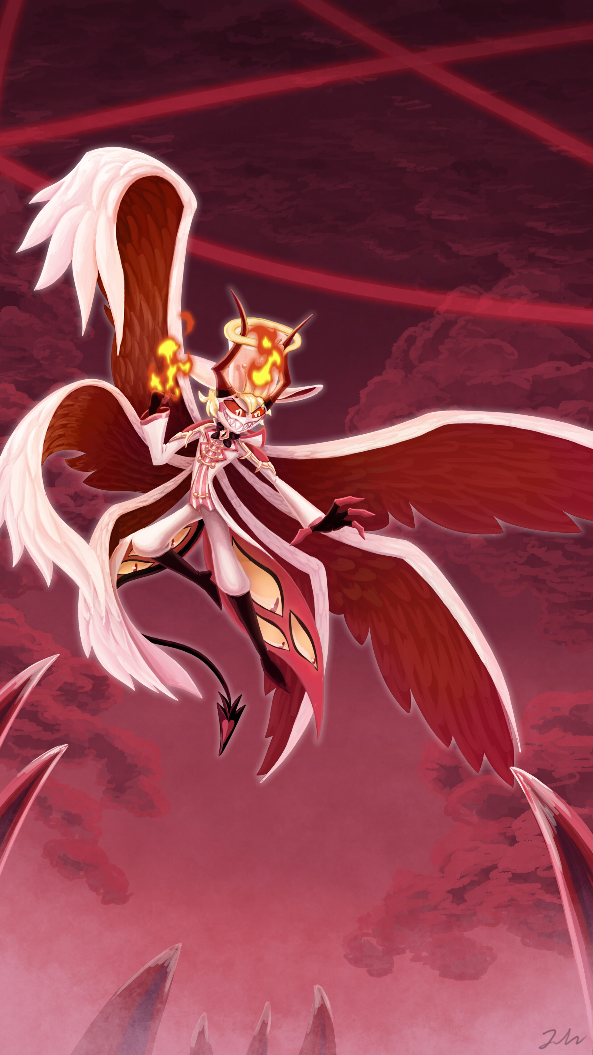 ArtStation - Hazbin Hotel Lucifer fanart