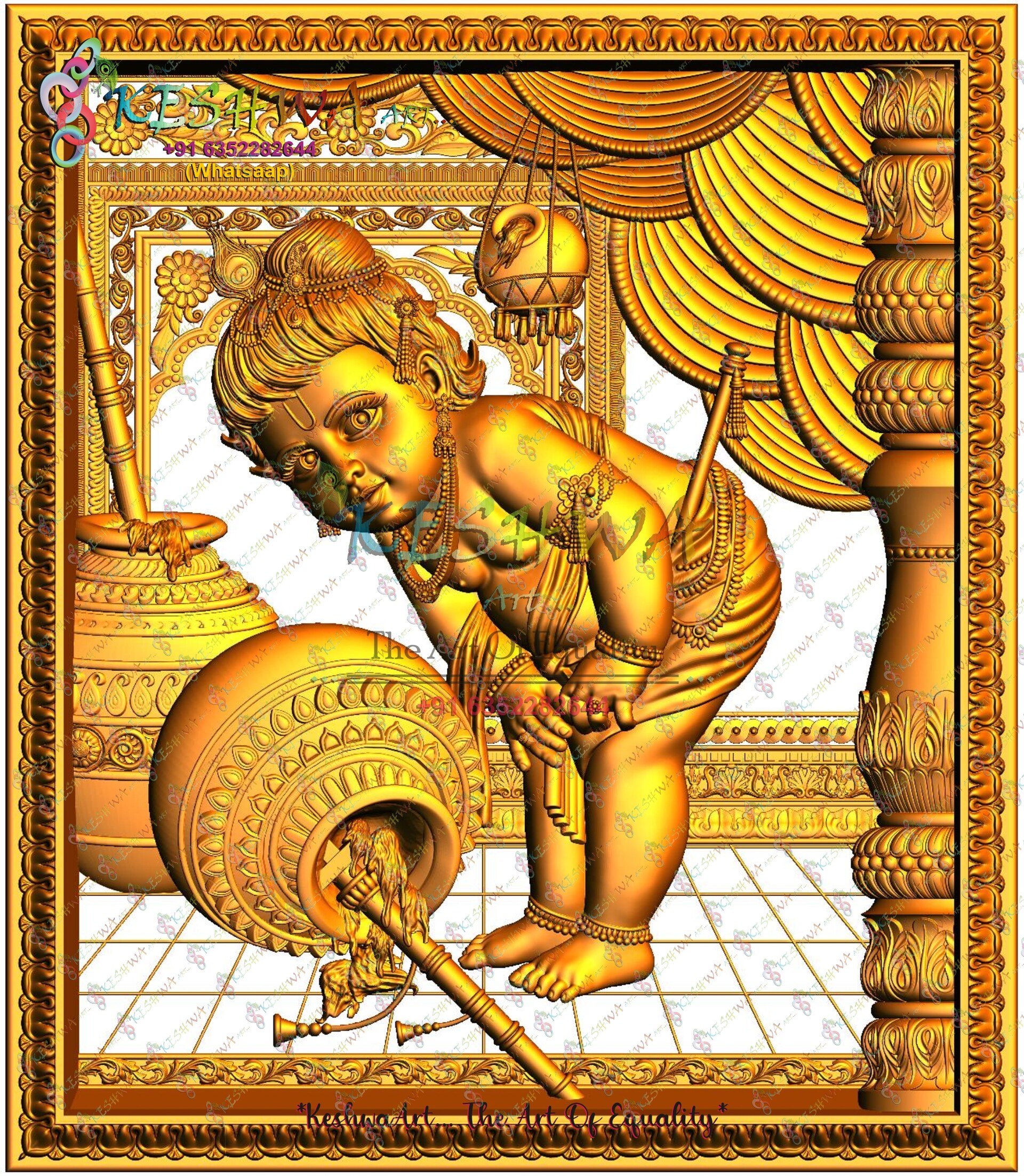 ArtStation - Balgopal cnc and artcam file