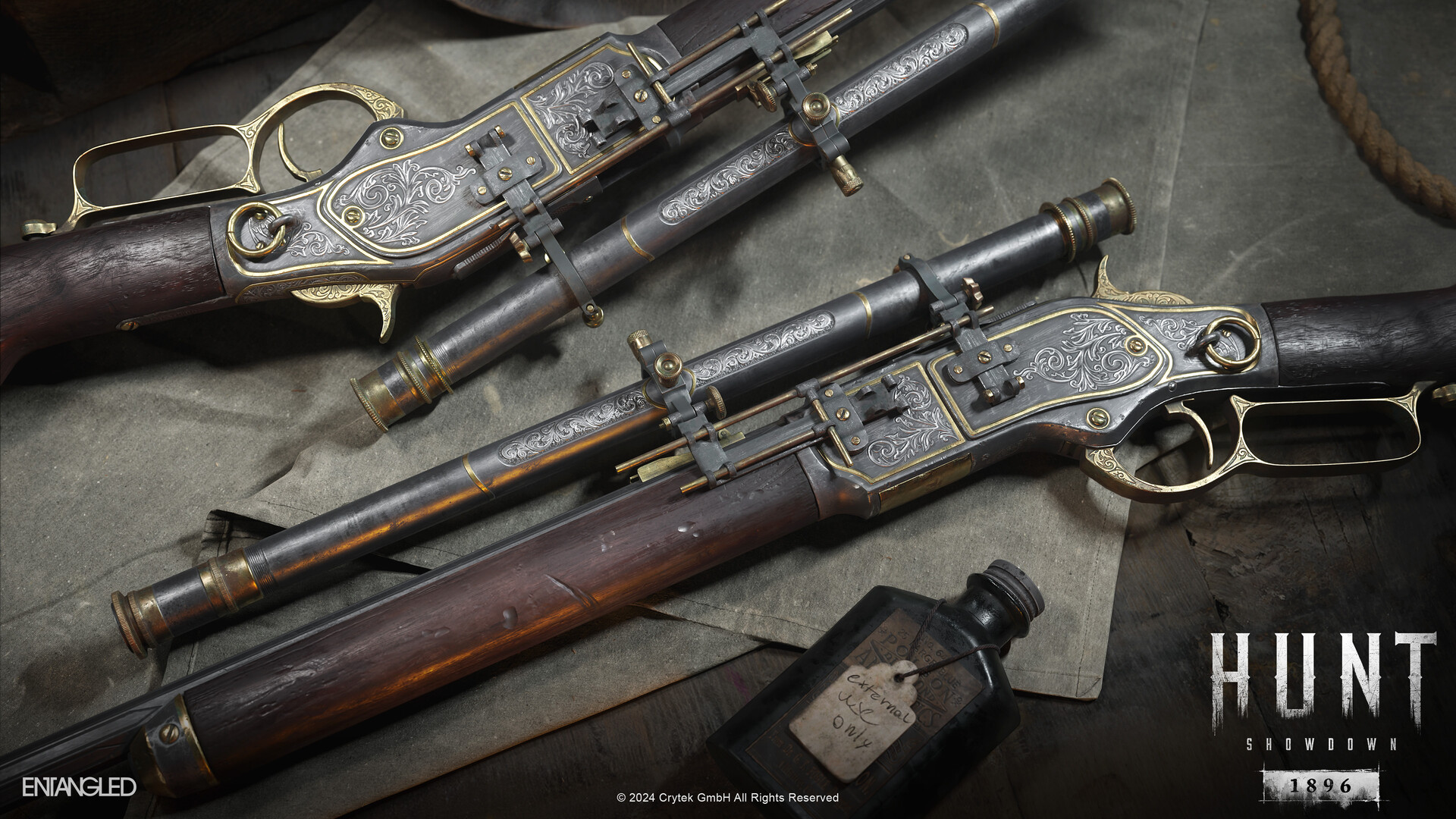 ENTANGLED Studio - Weapon 3D Models for Hunt: Showdown
