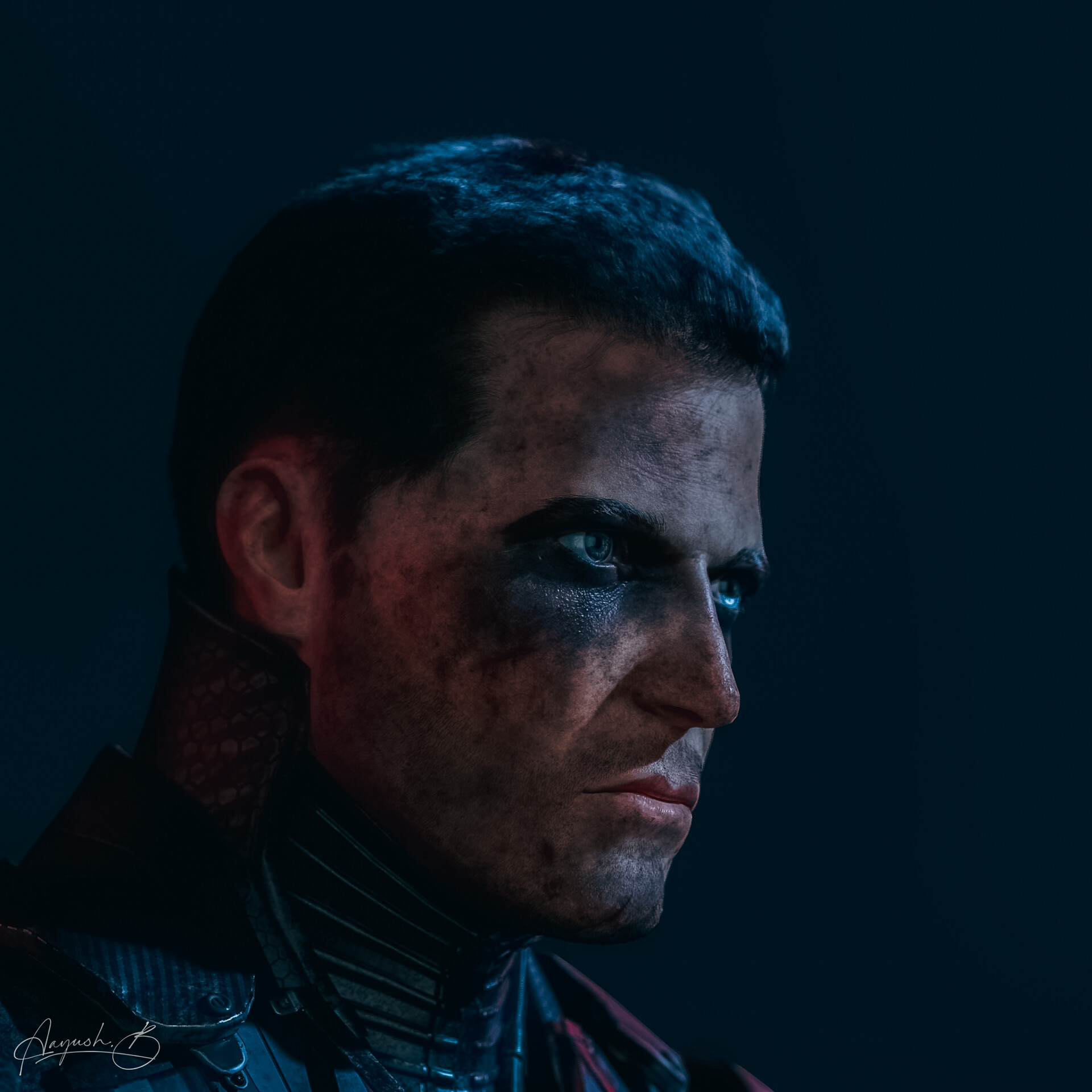 ArtStation - Batsuit V8.03 – The Man Behind the Mask