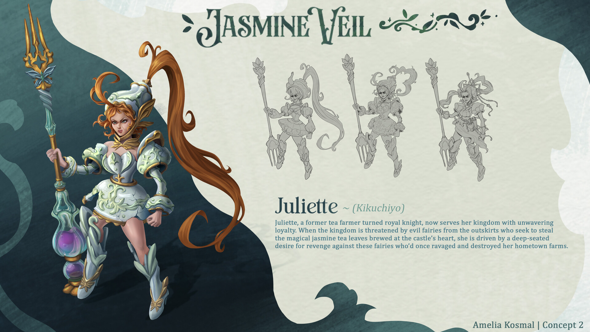 ArtStation - Jasmine Veil - Seven Samurai Redesign