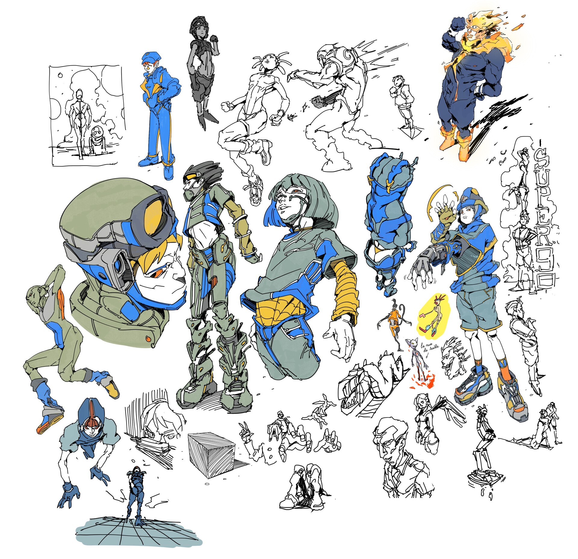 ArtStation - Doodles Characters