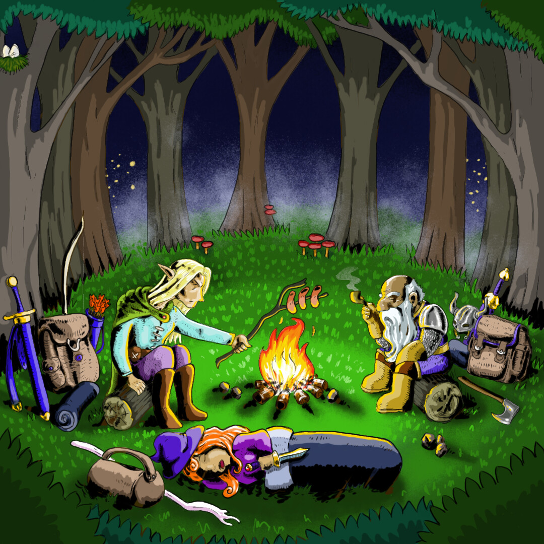 ArtStation - Campfire