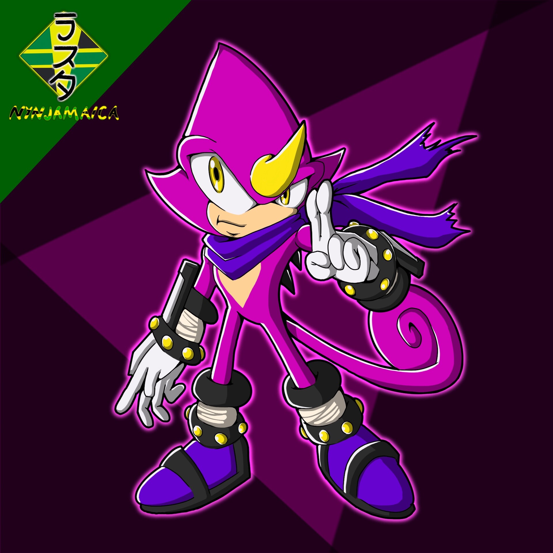 ArtStation - Espio The Chameleon