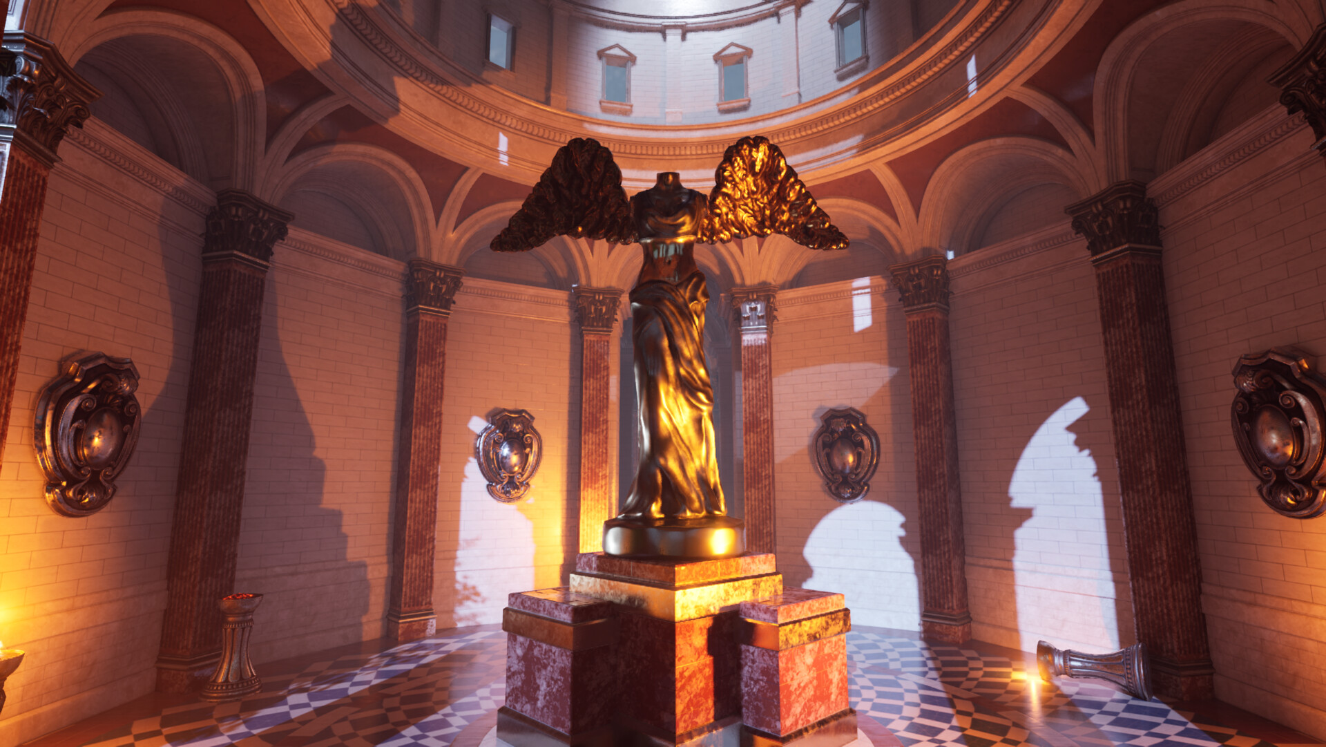 ArtStation - Relighting worlds - Sun temple