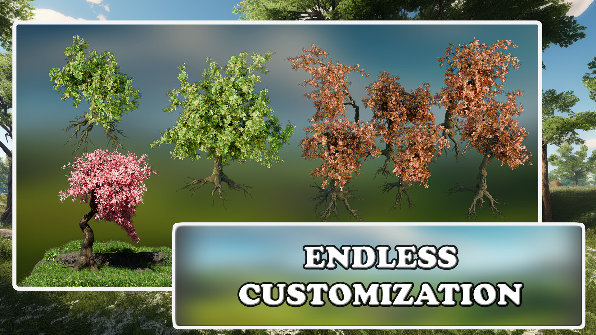 3D Tudor - 3D Trees with Blender Geometry Nodes