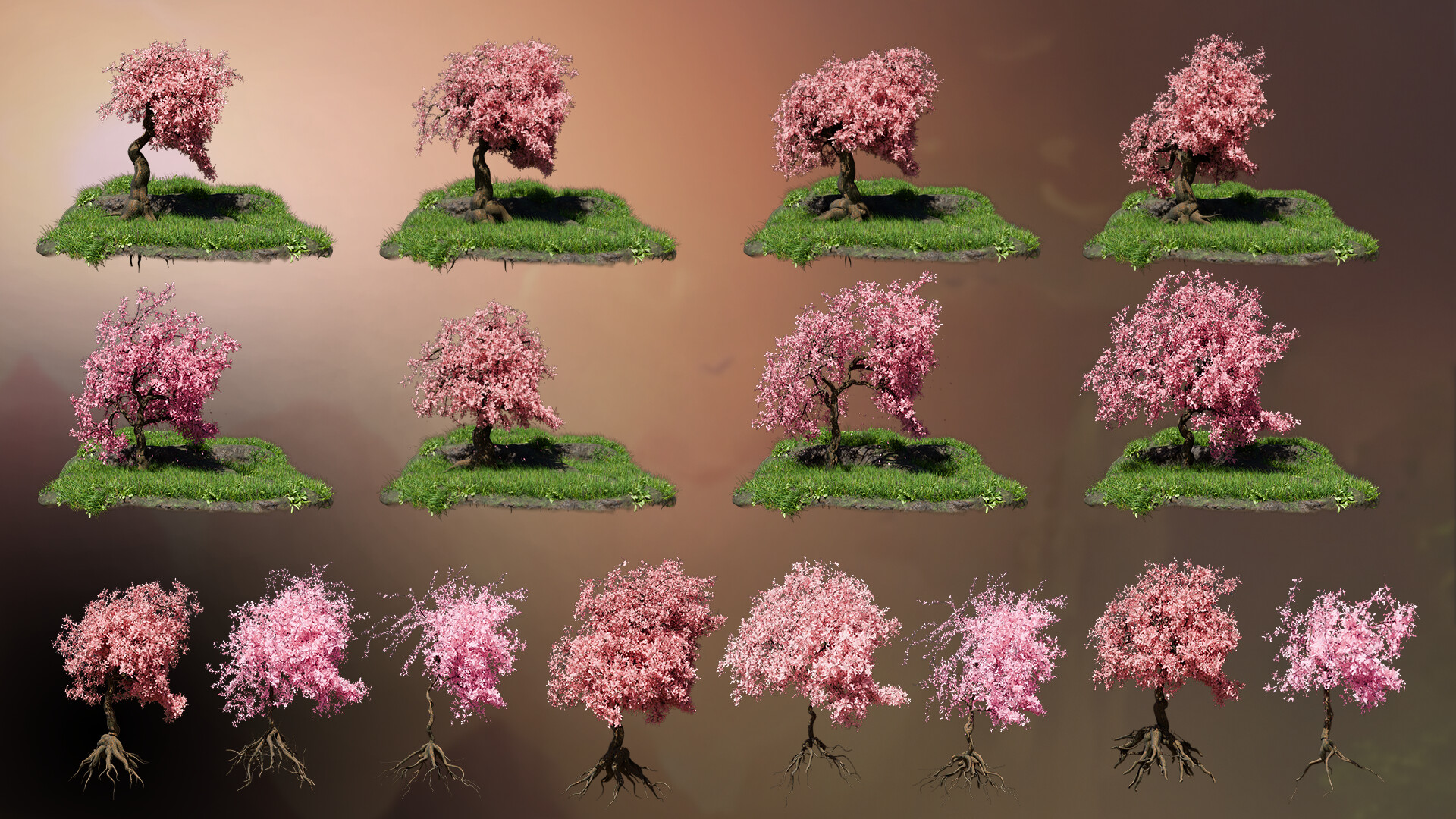 3D Tudor - 3D Trees with Blender Geometry Nodes