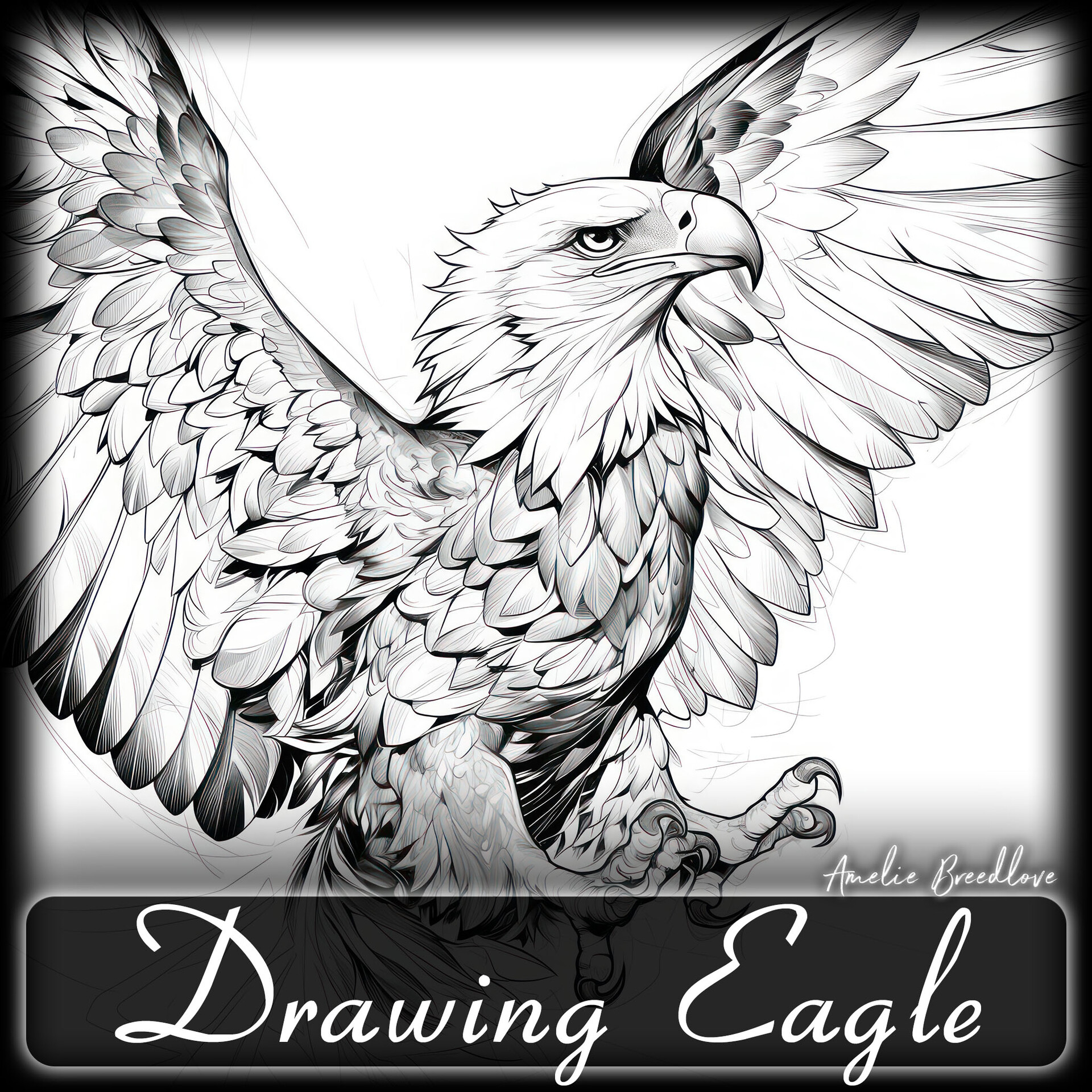 ArtStation - 300 Drawing Eagle Reference Pack | 4K | v.9