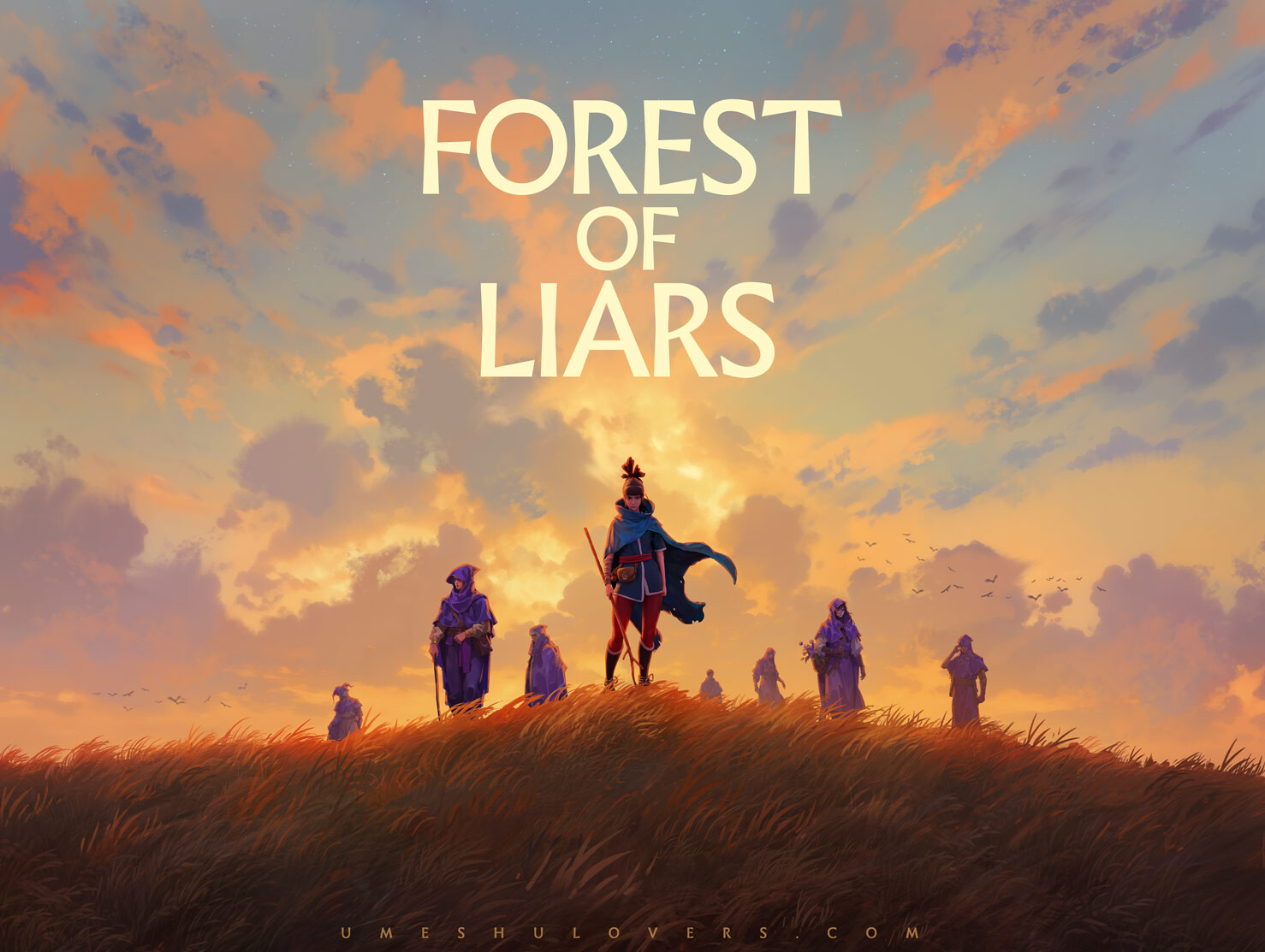 Sylvain Sarrailh Portfolio - Forest of Liars - The pack