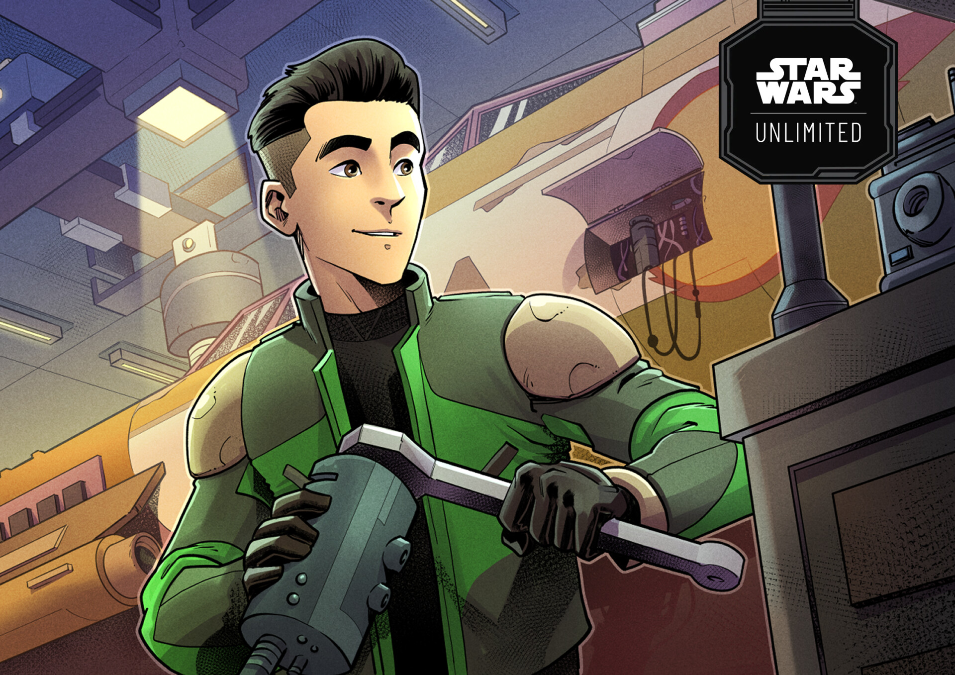 Sebastián Guidobono - Leader card "Kazuda Xiono" | Star Wars Unlimited