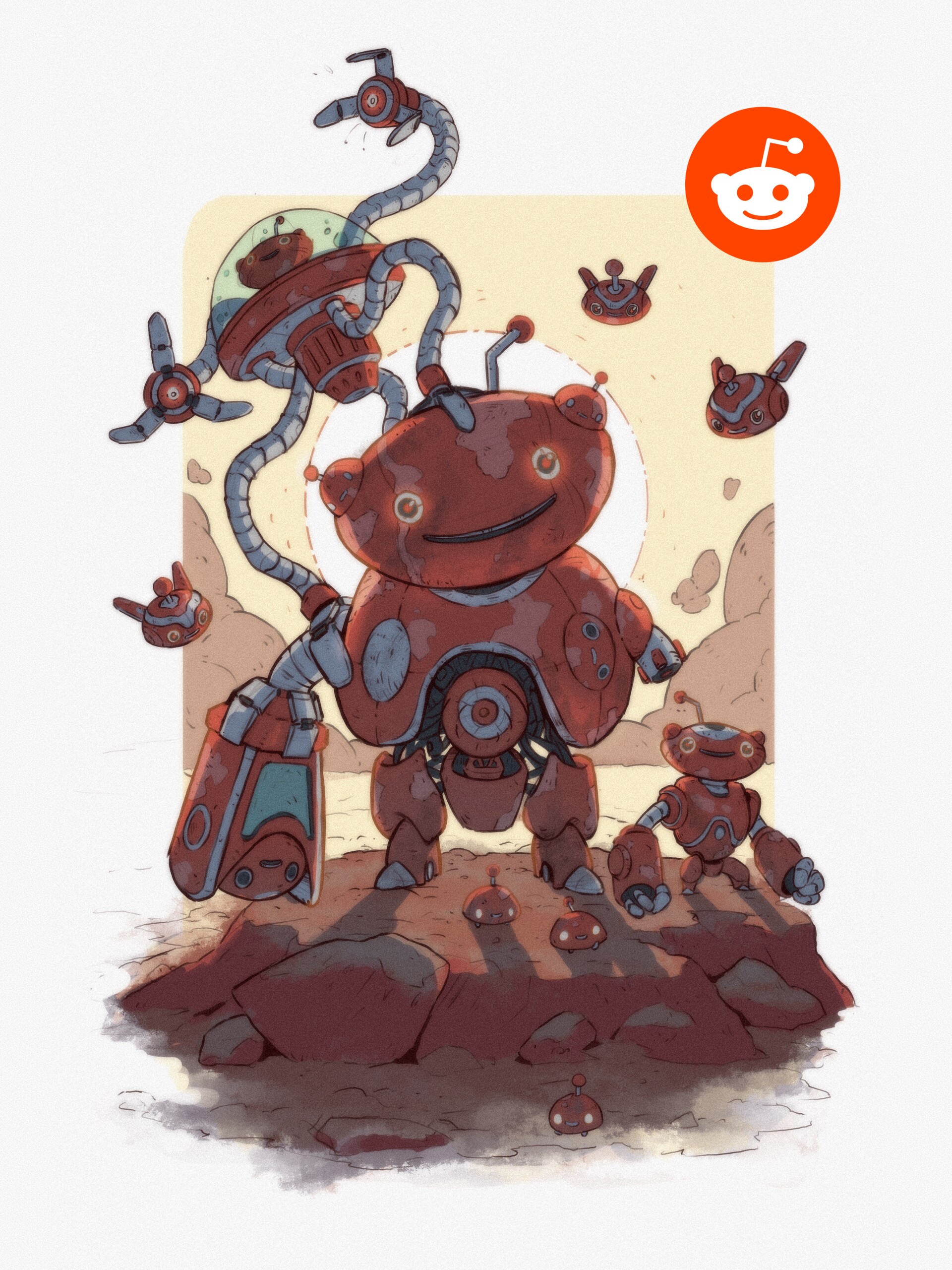 ArtStation - Reddit - Social Warrior