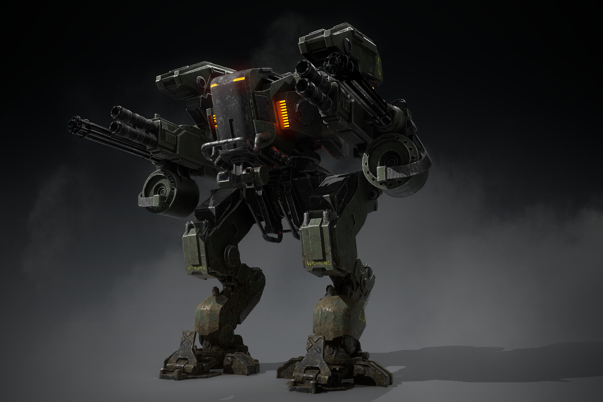 ArtStation - Forest Hunter Robot