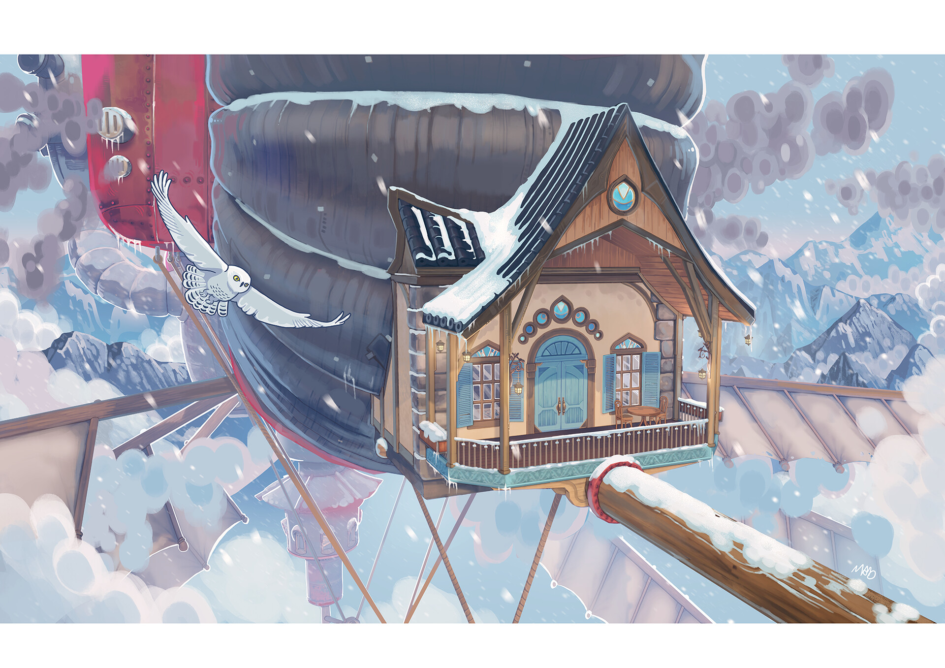 ArtStation - Sally - Secret Base