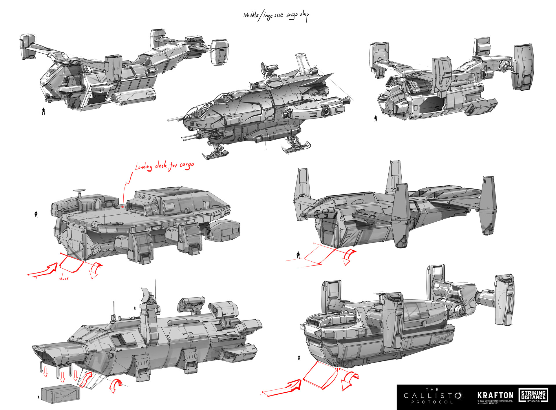 Longque Chen - The Callisto Protocol - Spaceship Exploration