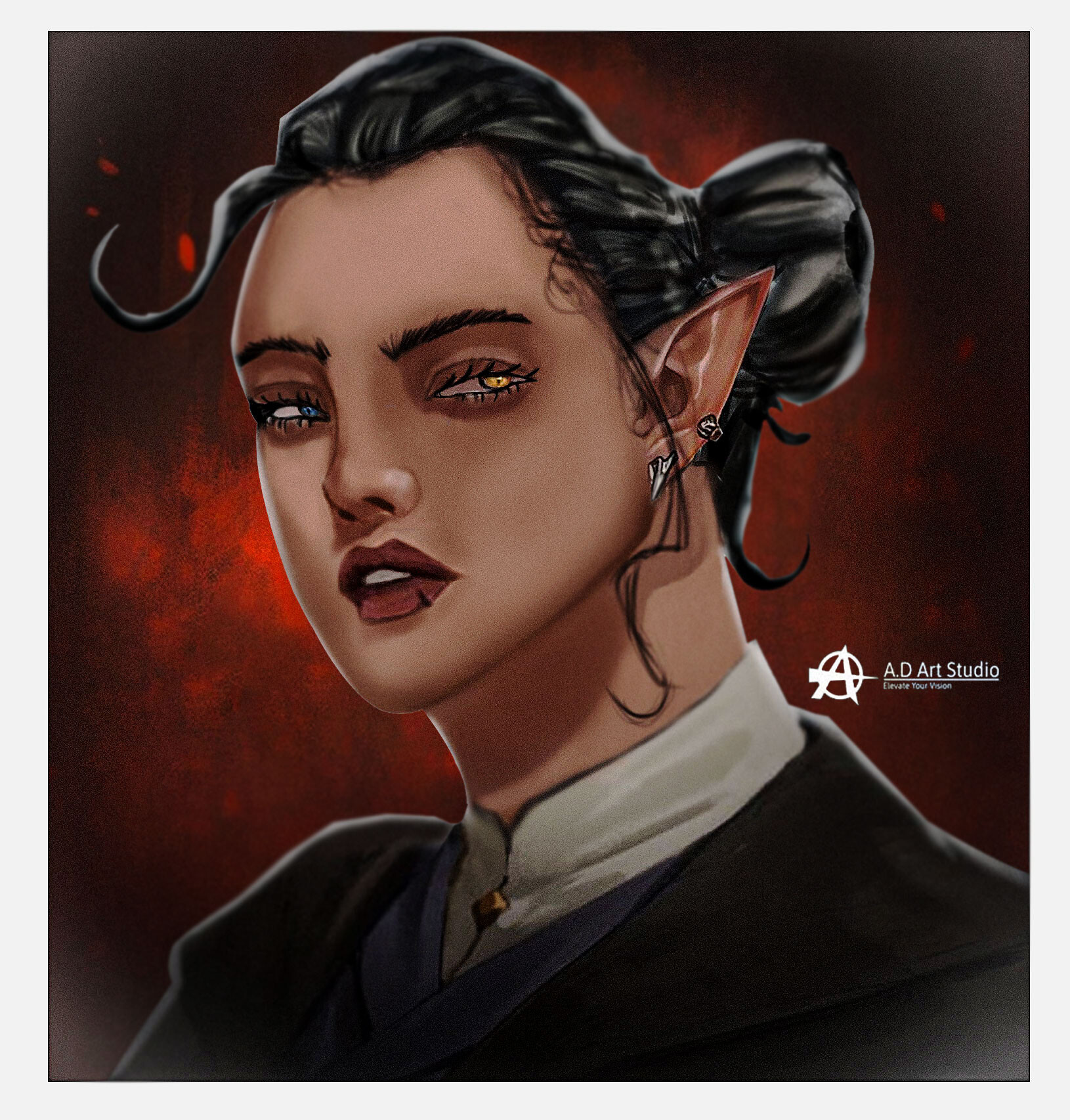 ArtStation - The Enigmatic Elf