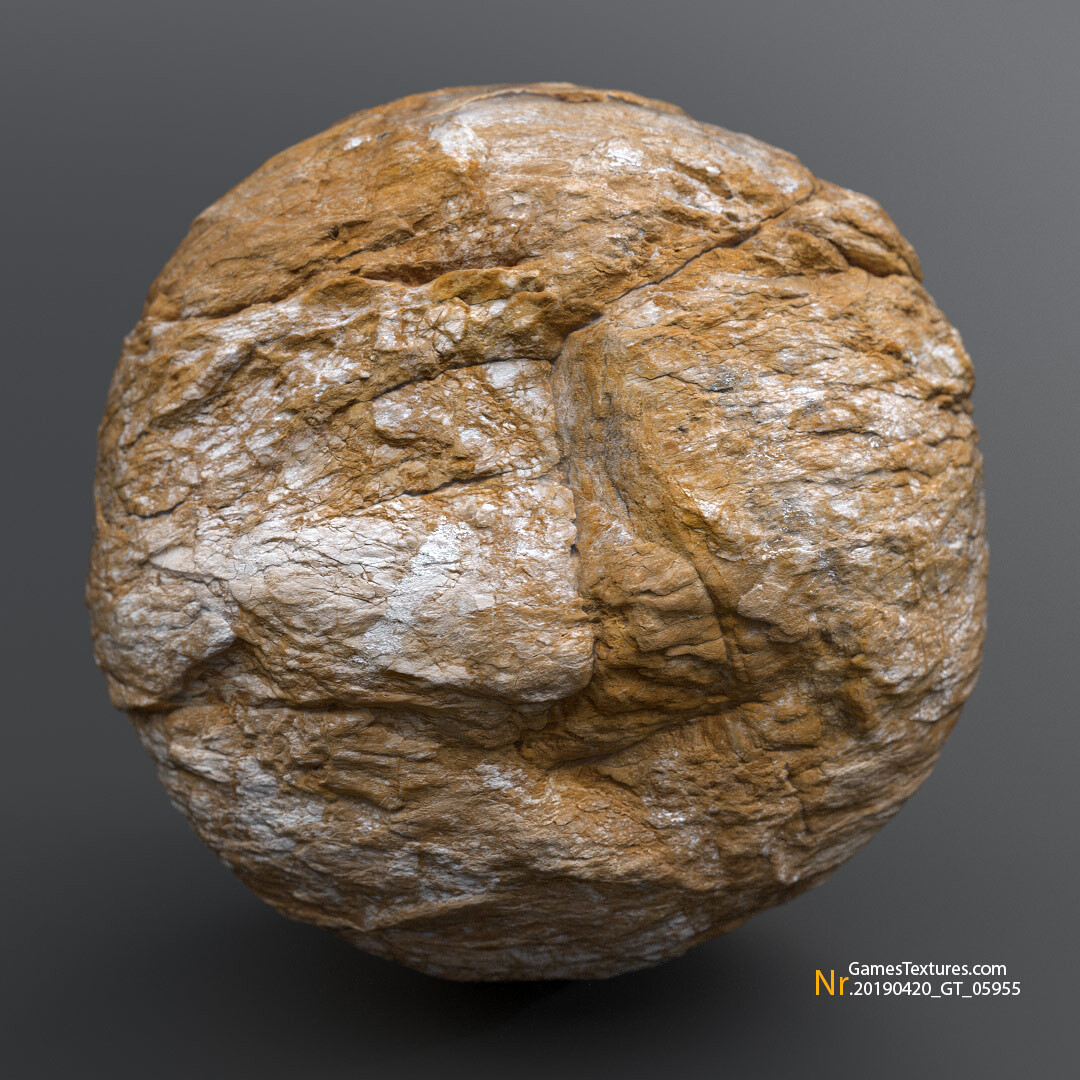 ArtStation - Limestone Rock 05955 – PBR Material GamesTextures.com