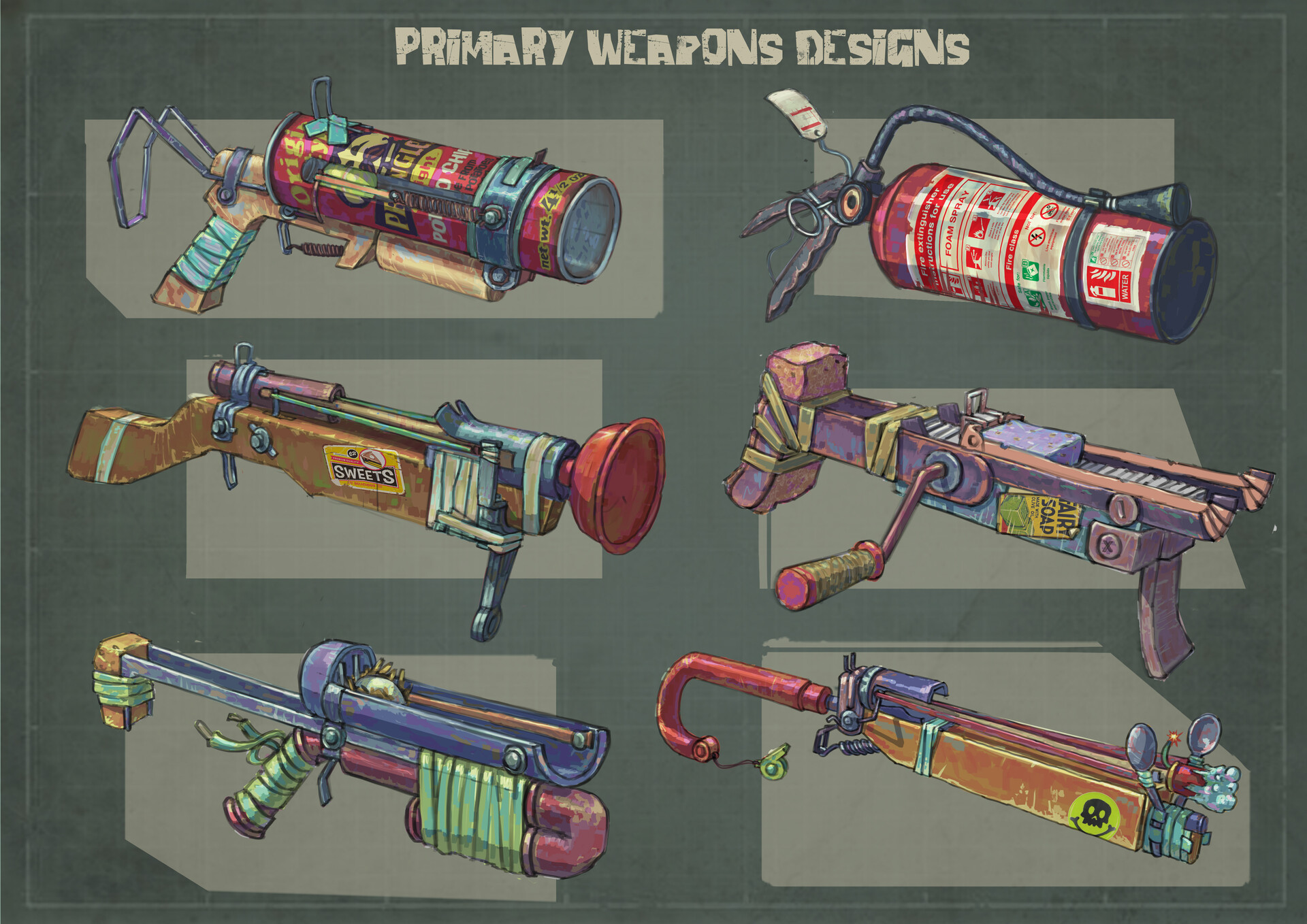 ArtStation - Weapon Design