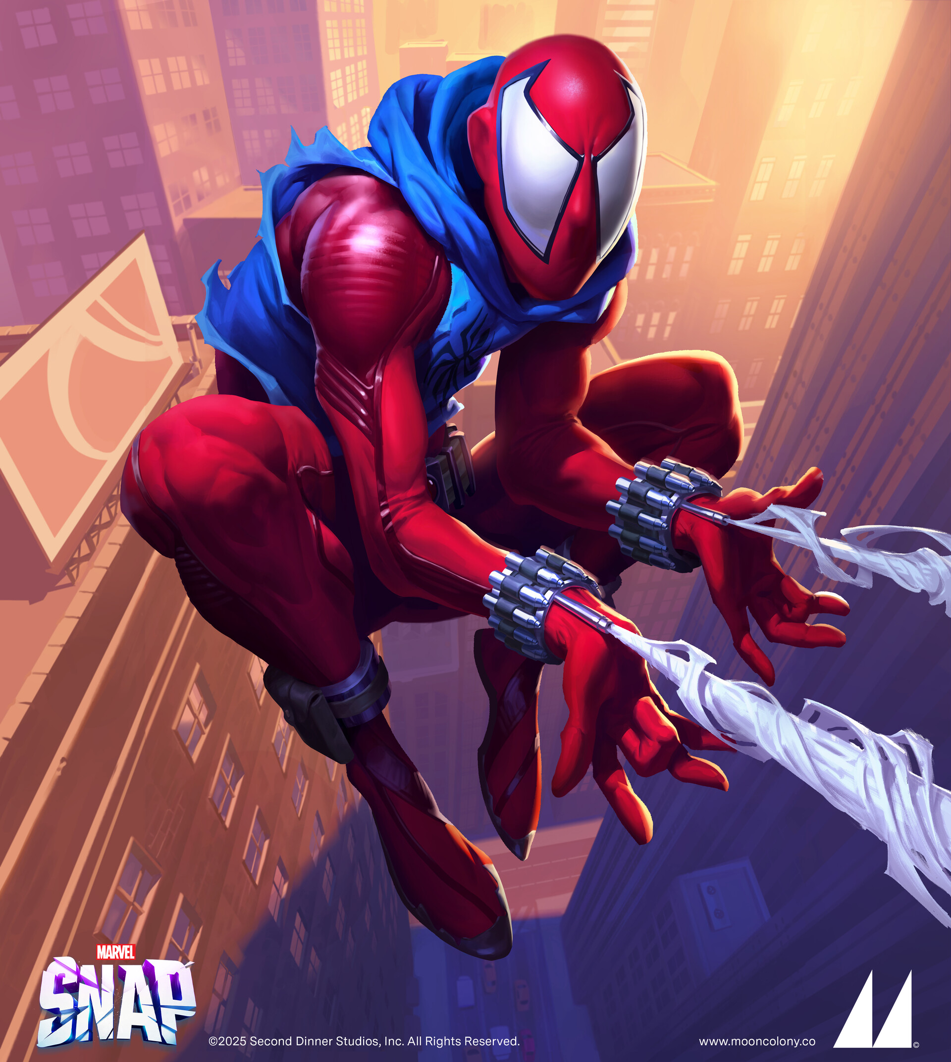 Mooncolony - Marvel Snap Card Art | Scarlet Spider