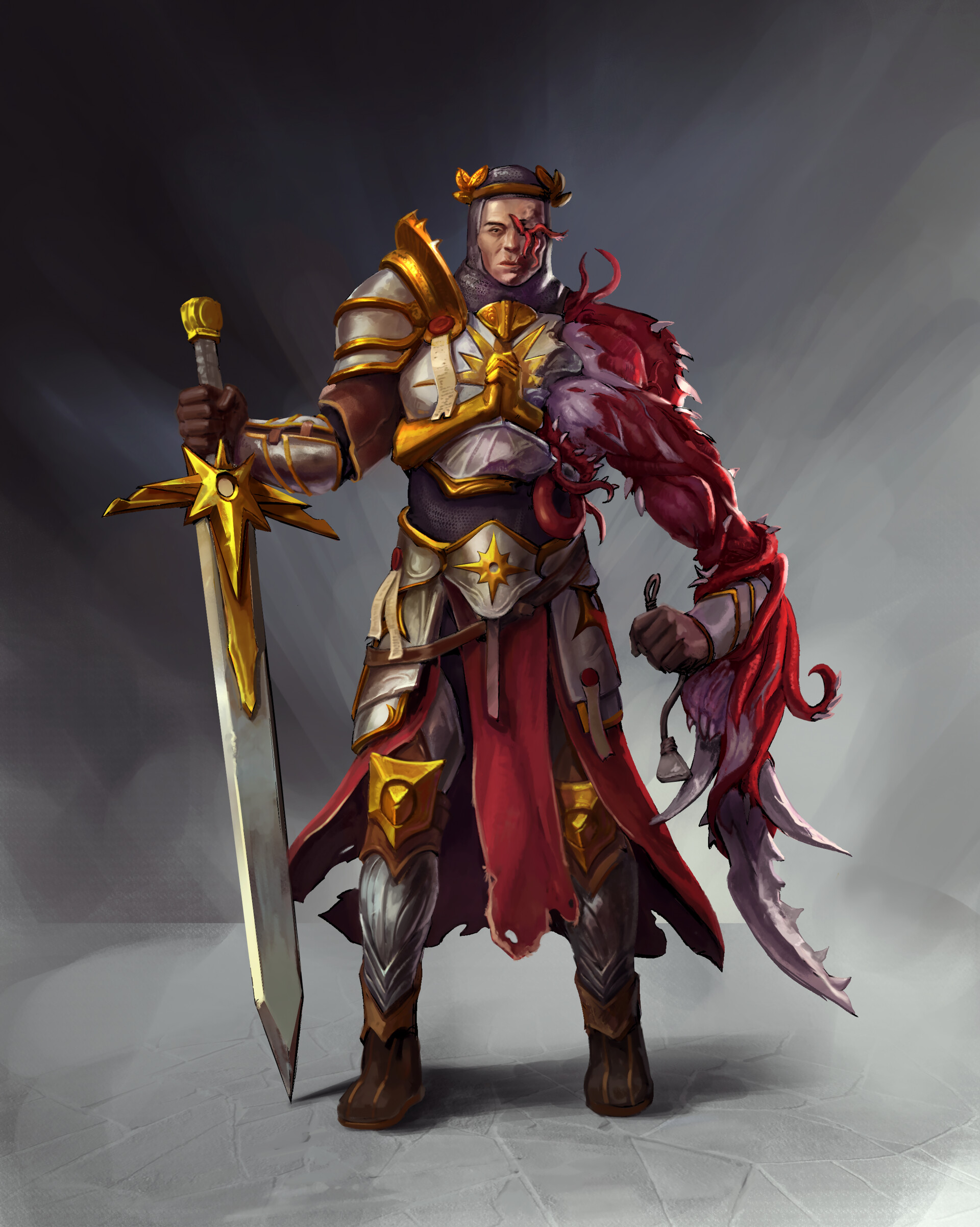 ArtStation - Corrupted Paladin