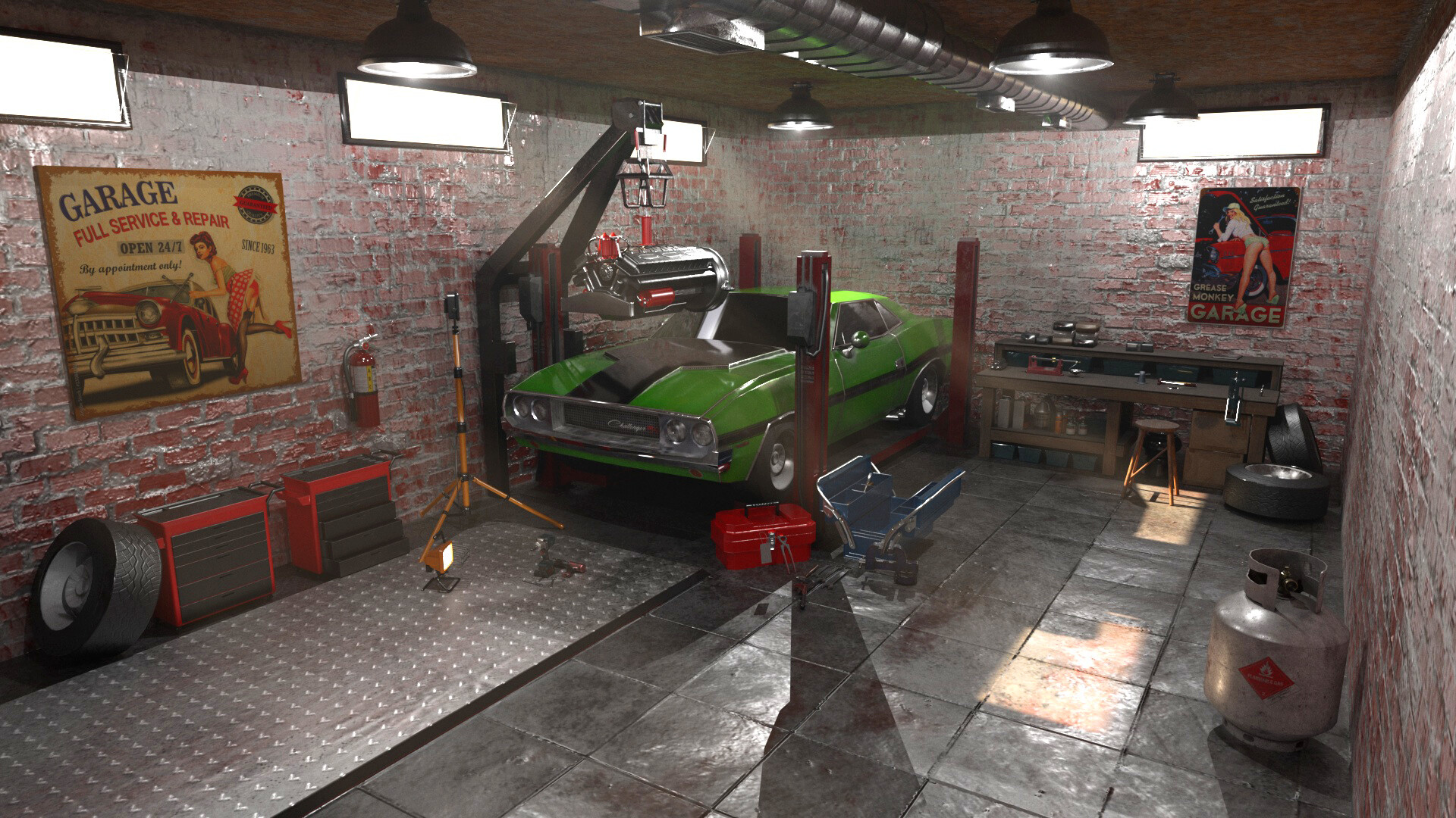 ArtStation - Garage