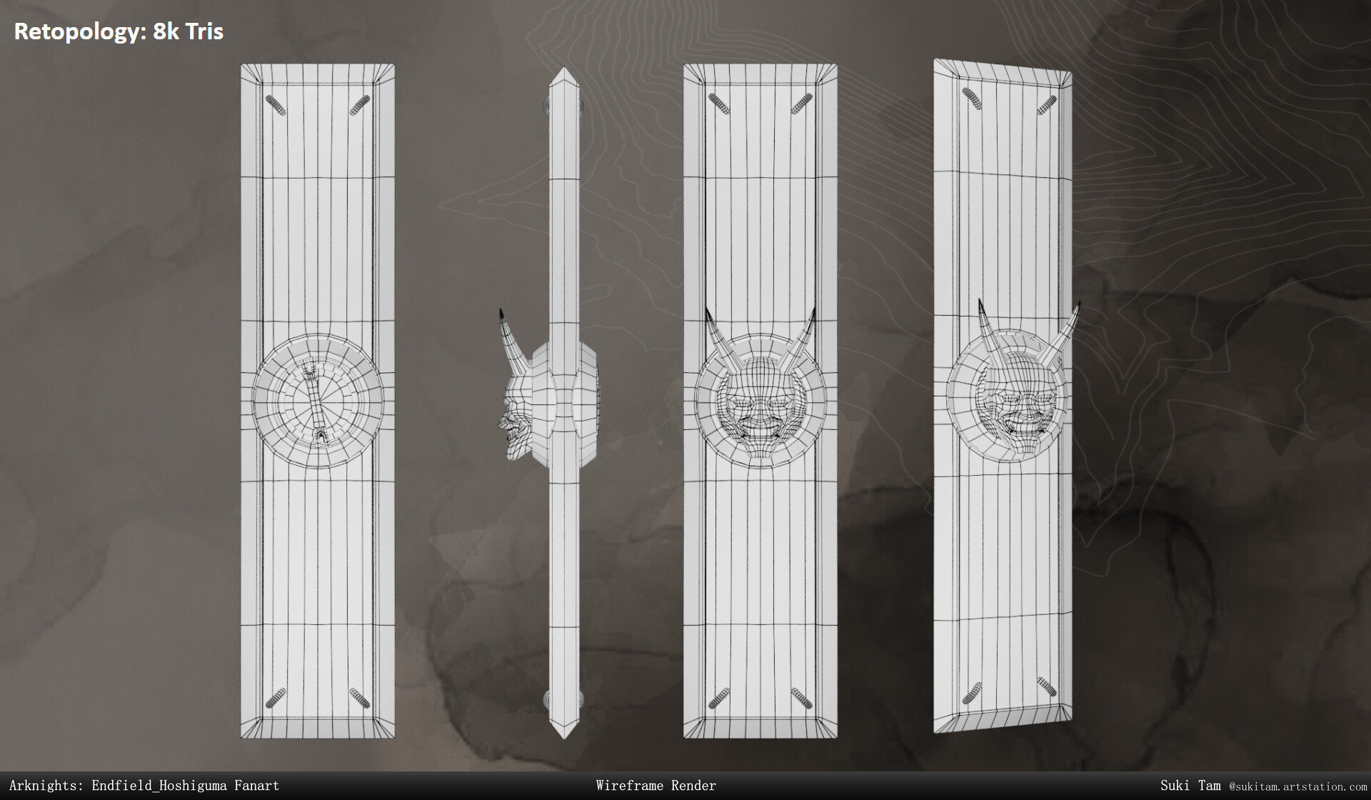Suki Tam - Arknights: Endfield - Hoshiguma Fanart