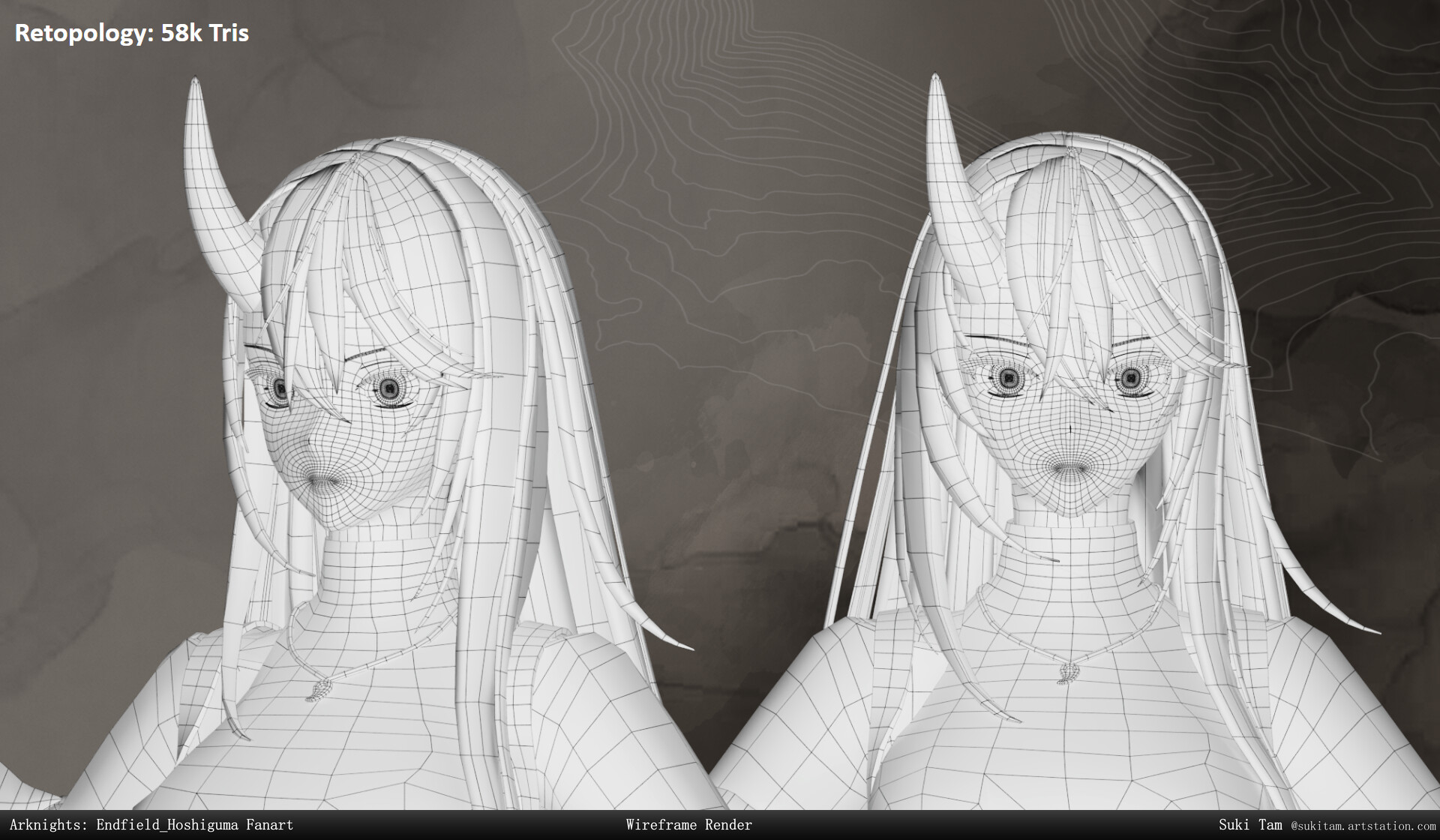 Suki Tam - Arknights: Endfield - Hoshiguma Fanart