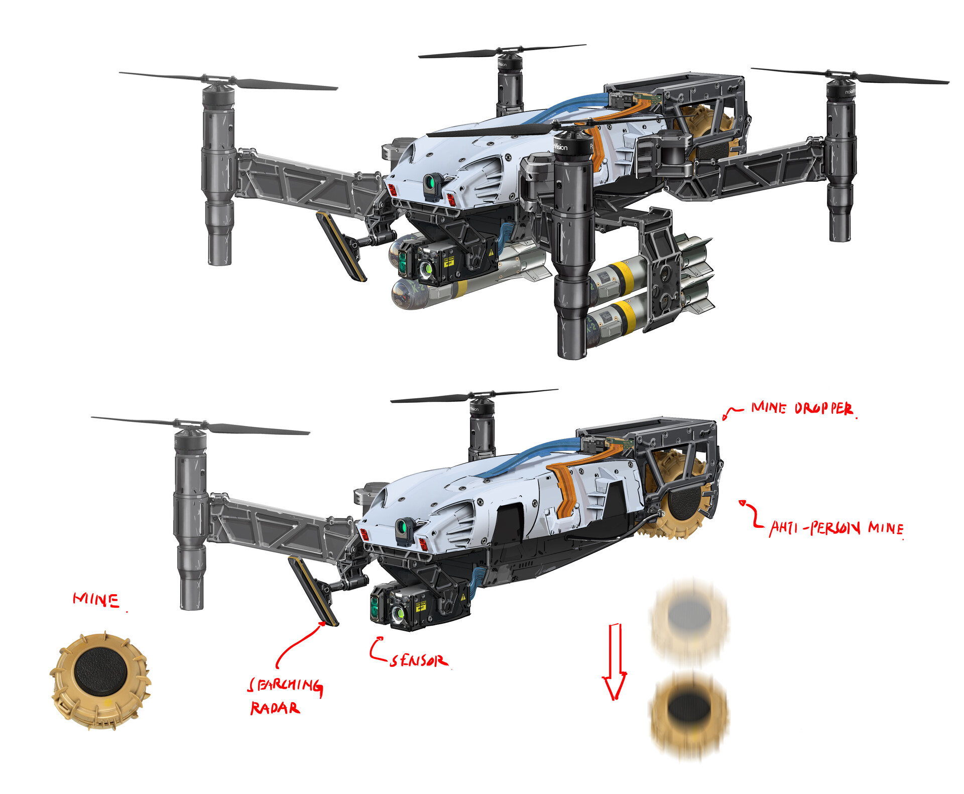 Longque Chen - Canceled Unannounced project - Drone and prop