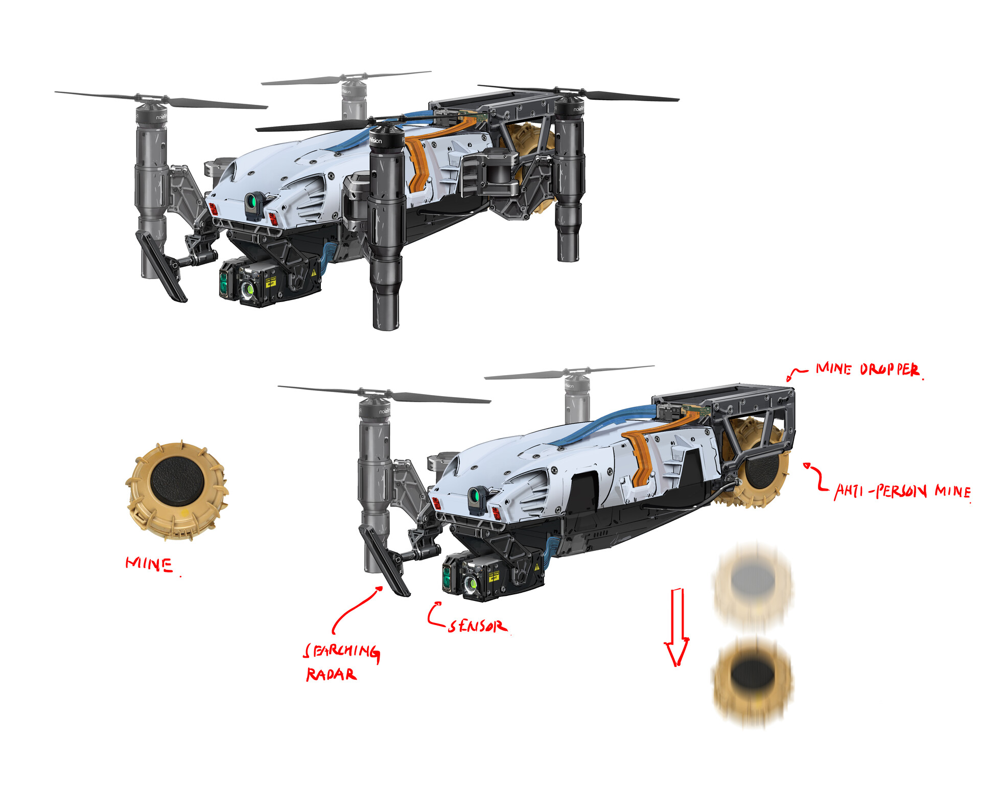 Longque Chen - Canceled Unannounced project - Drone and prop