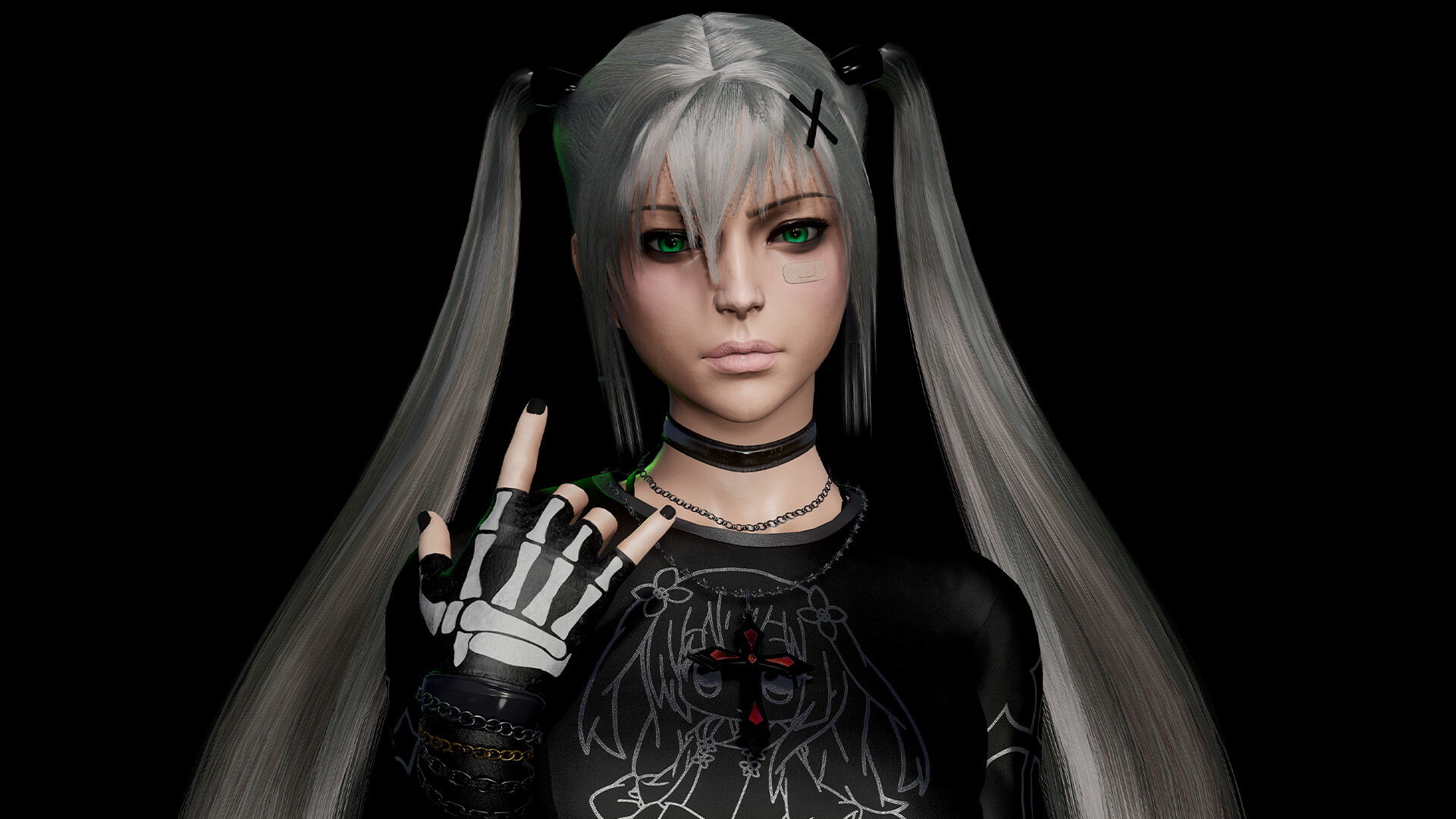 ArtStation - Rocker Girl Any