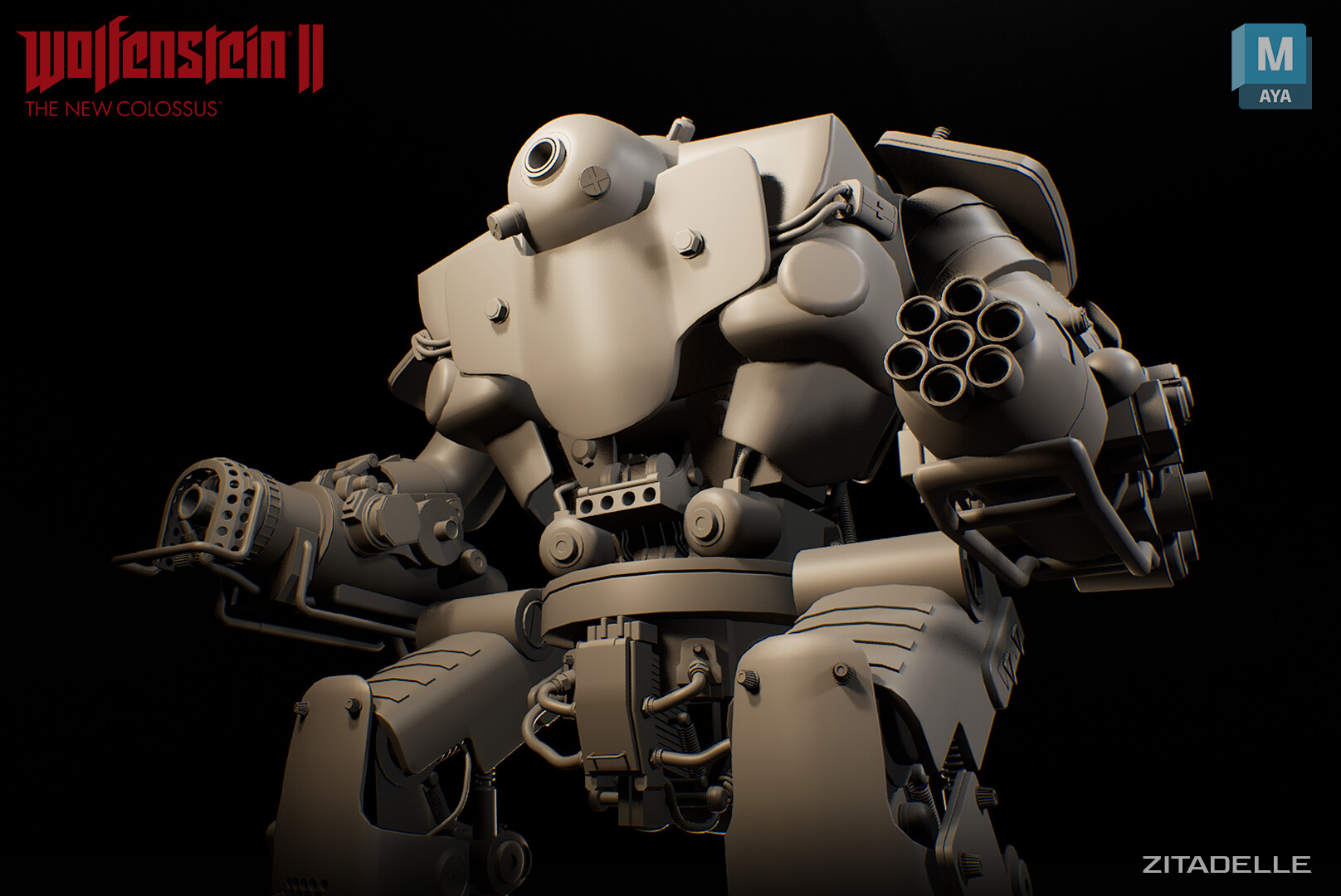 wolfenstein 3d concept art