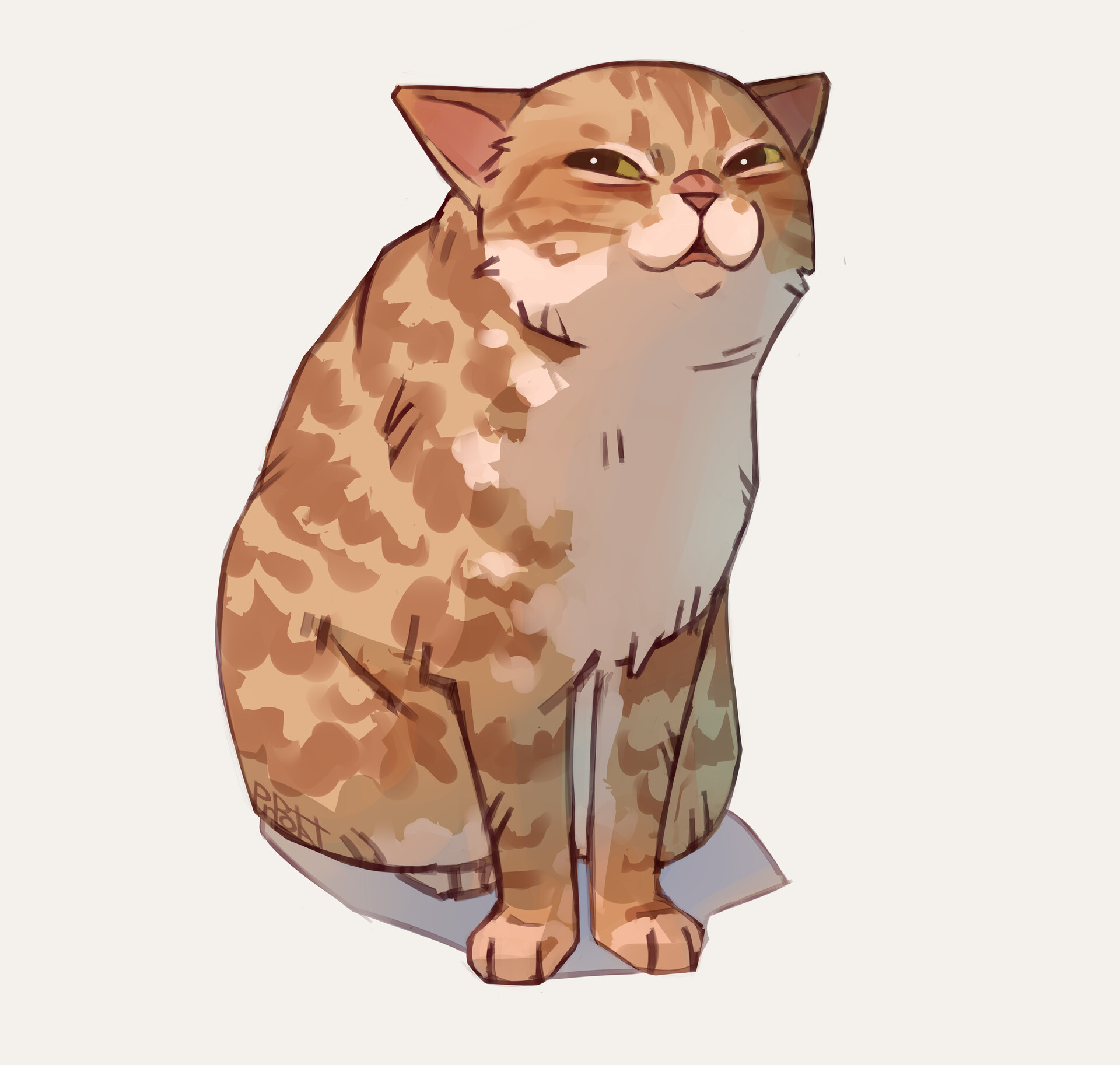 ArtStation - Doudou cat