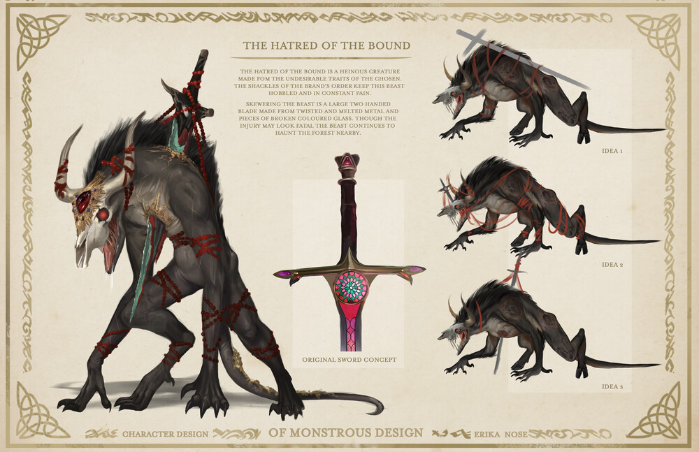 ArtStation - The Beast Within