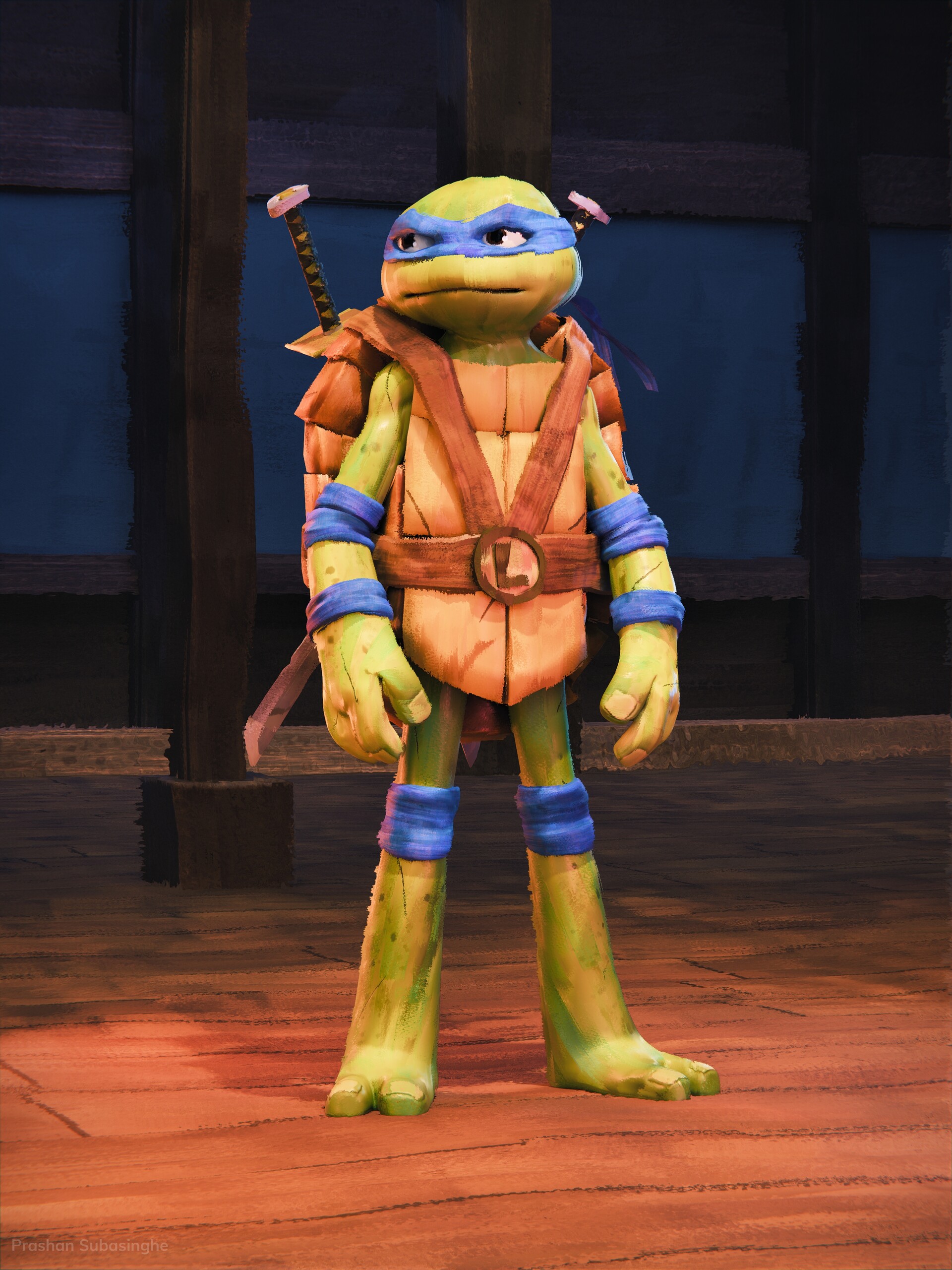 3D artist Prashan Subasinghe - Leo Nardo